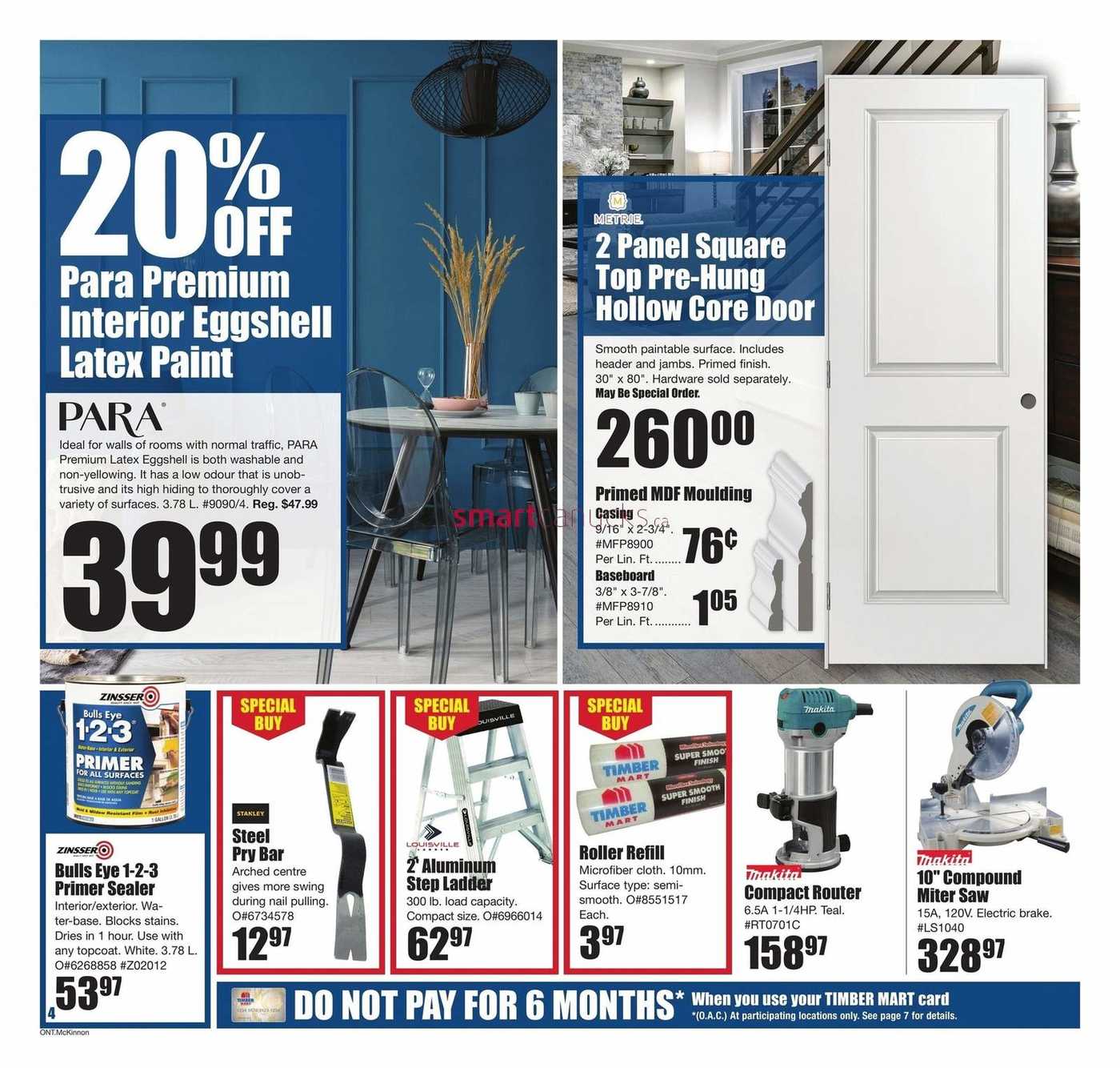 Timber Mart Flyer April 19 to May 2