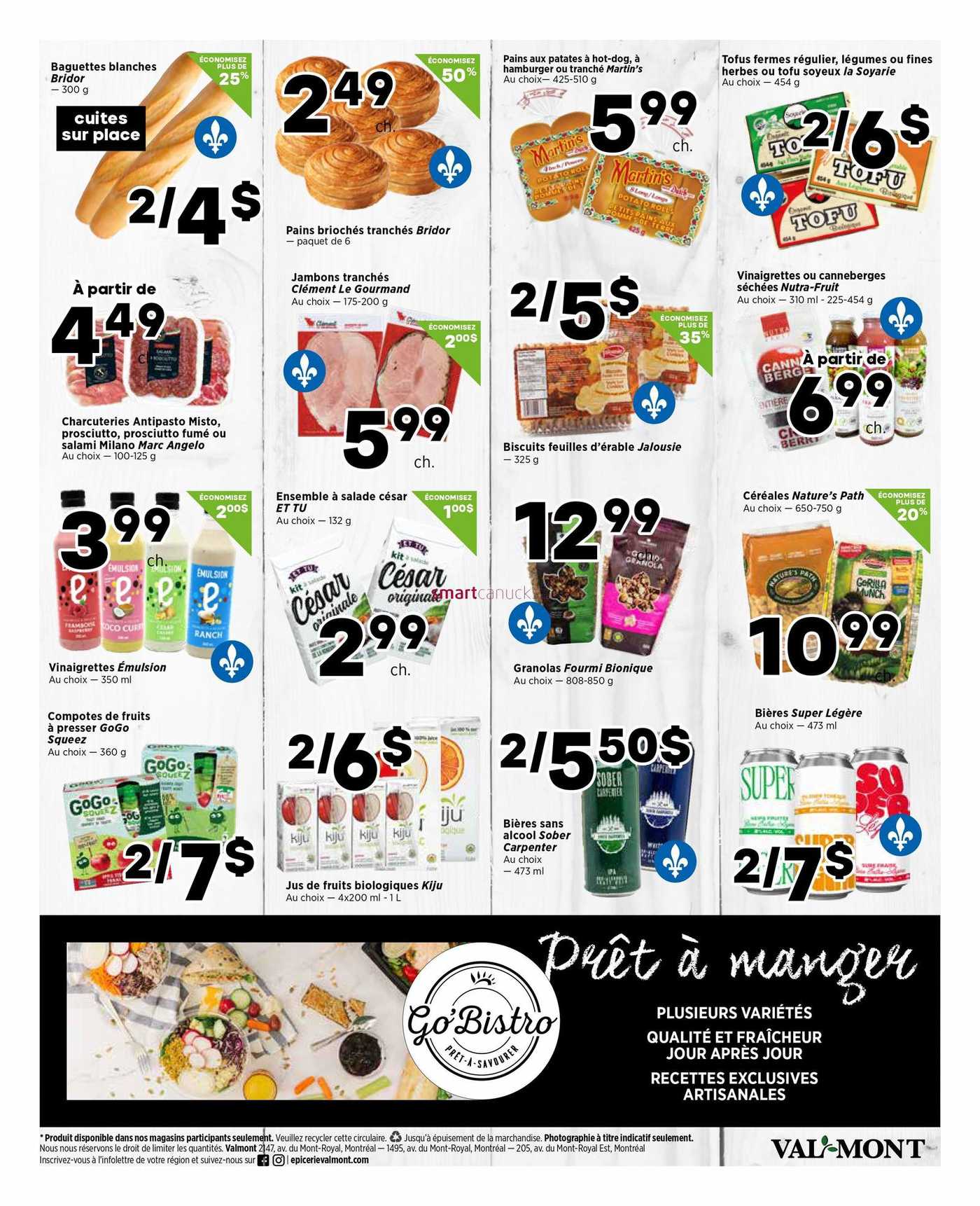 Val-Mont Flyer April 27 to May 3