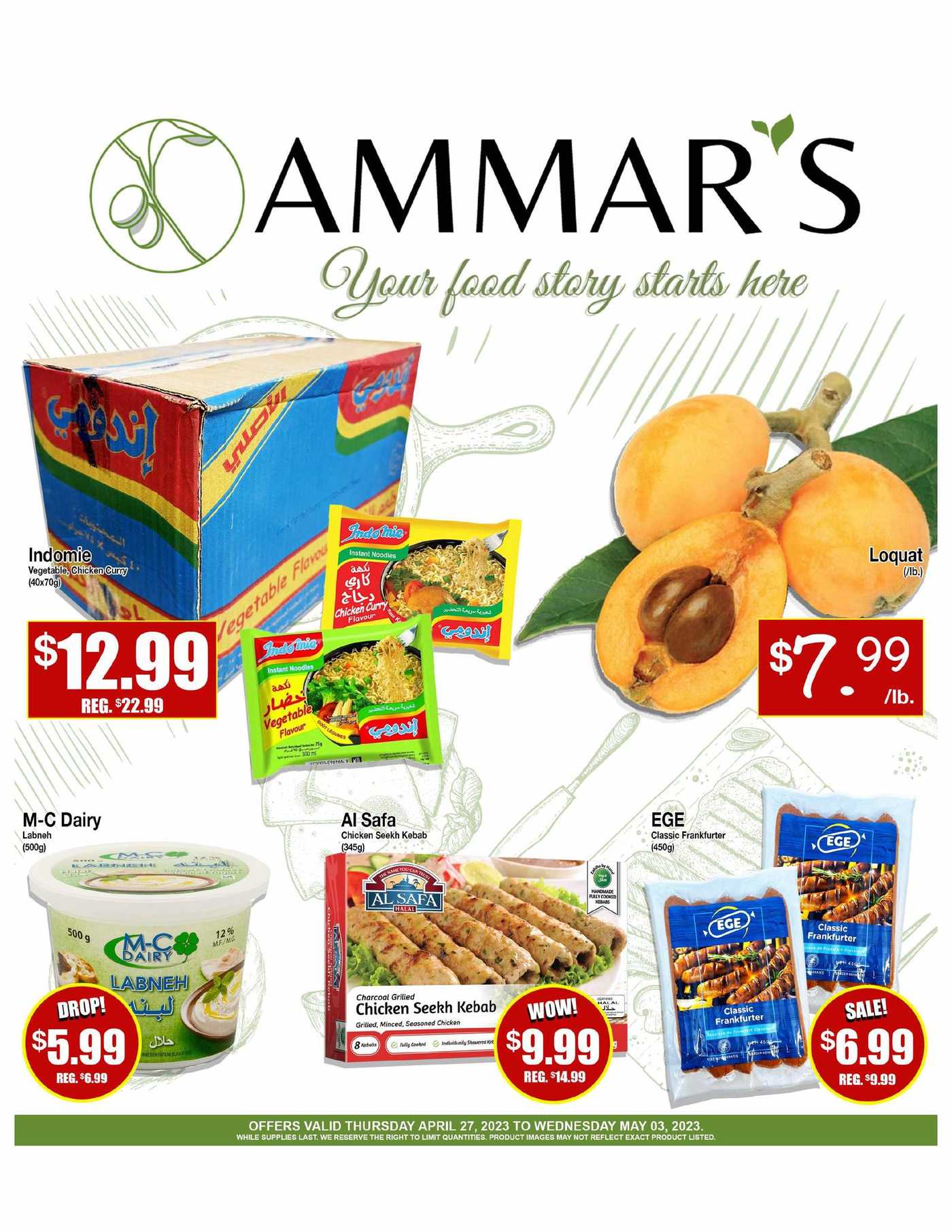 Ammar s Halal Meats Flyer April 27 To May 3 Ammar s Halal Meats Flyer April 27 To May 3