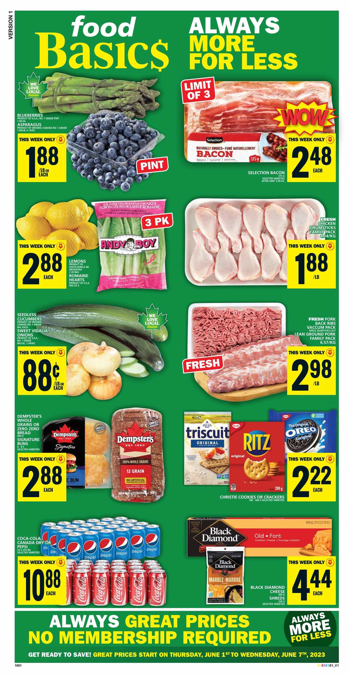 Food Basics Flyer June 1 To 7