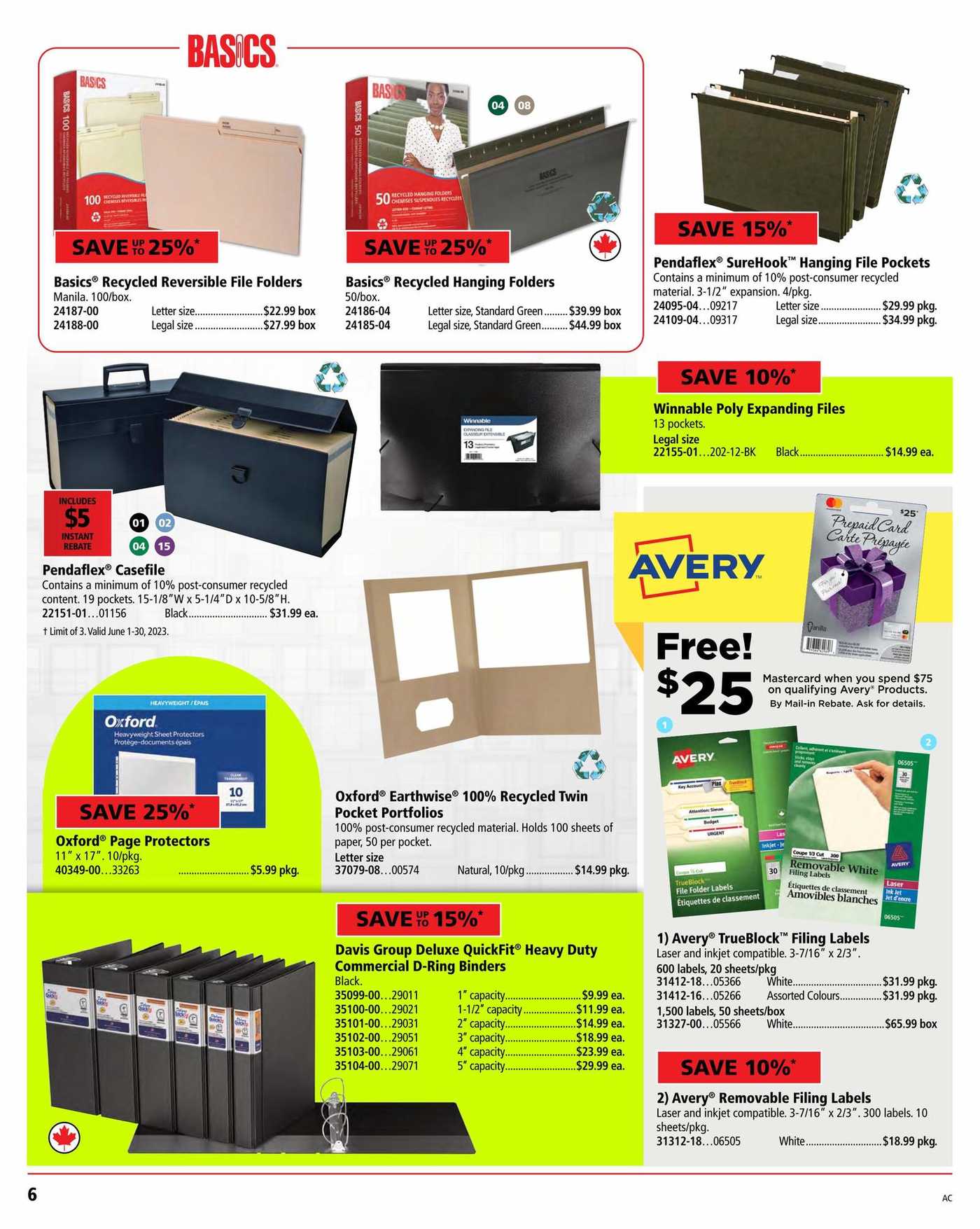 Covey Basics Flyer June 1 to 30