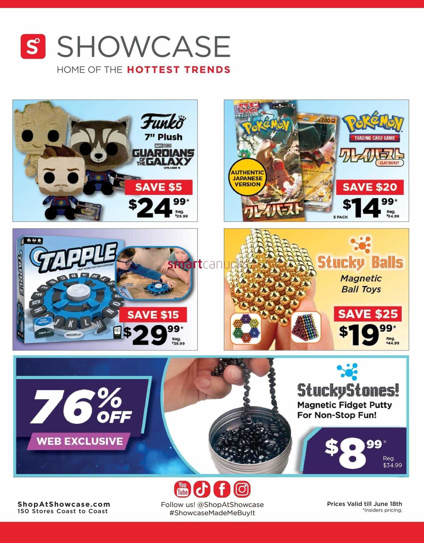 Showcase Flyer June 12 to 18