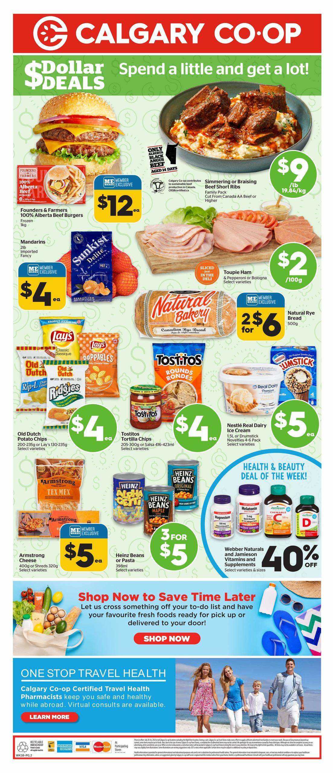Calgary Co-op Flyer July 20 to 26