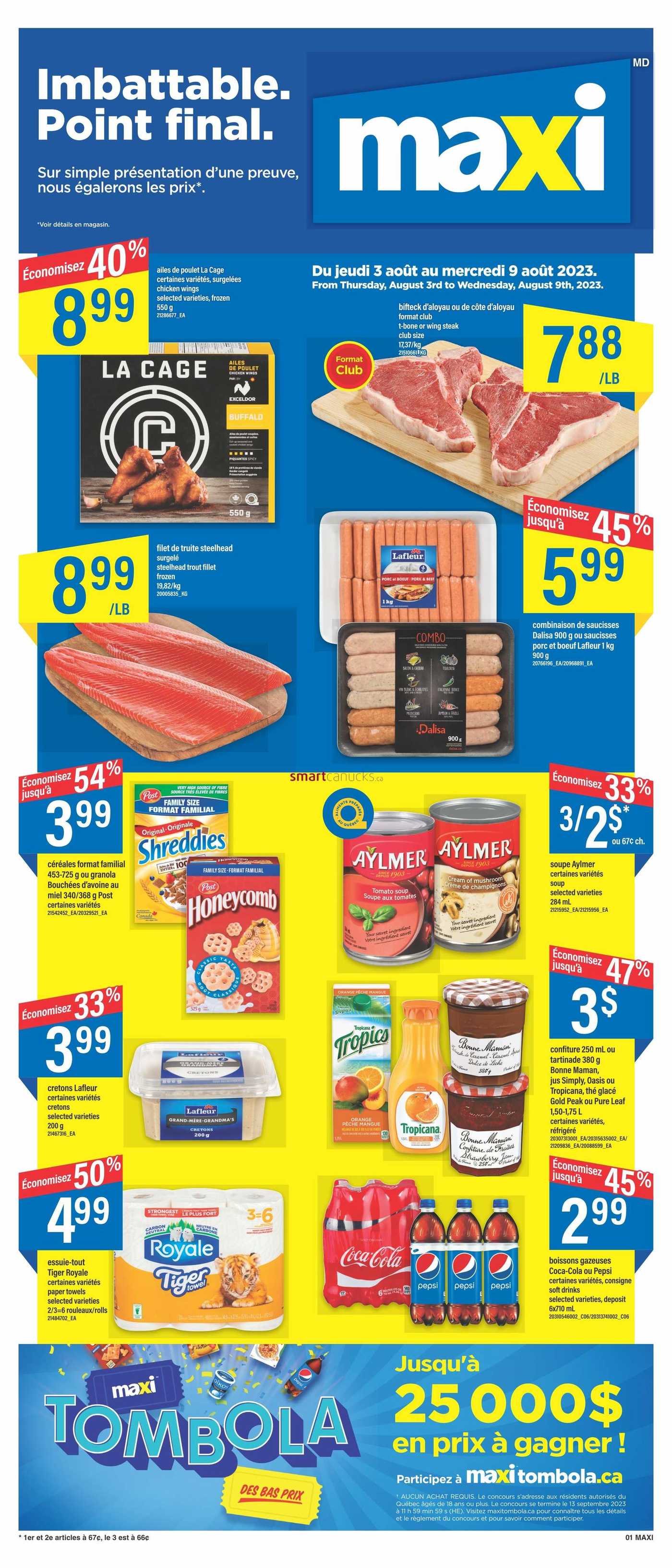 Maxi Flyer August 3 To 9 Maxi Flyer August 3 To 9