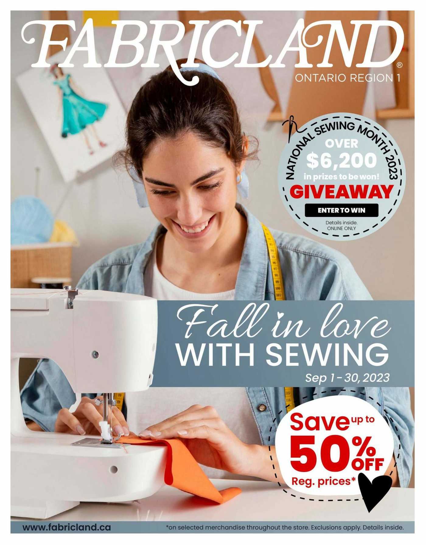 Fabricland ON Flyer September 1 To 30 Fabricland ON Flyer September 1 To 30