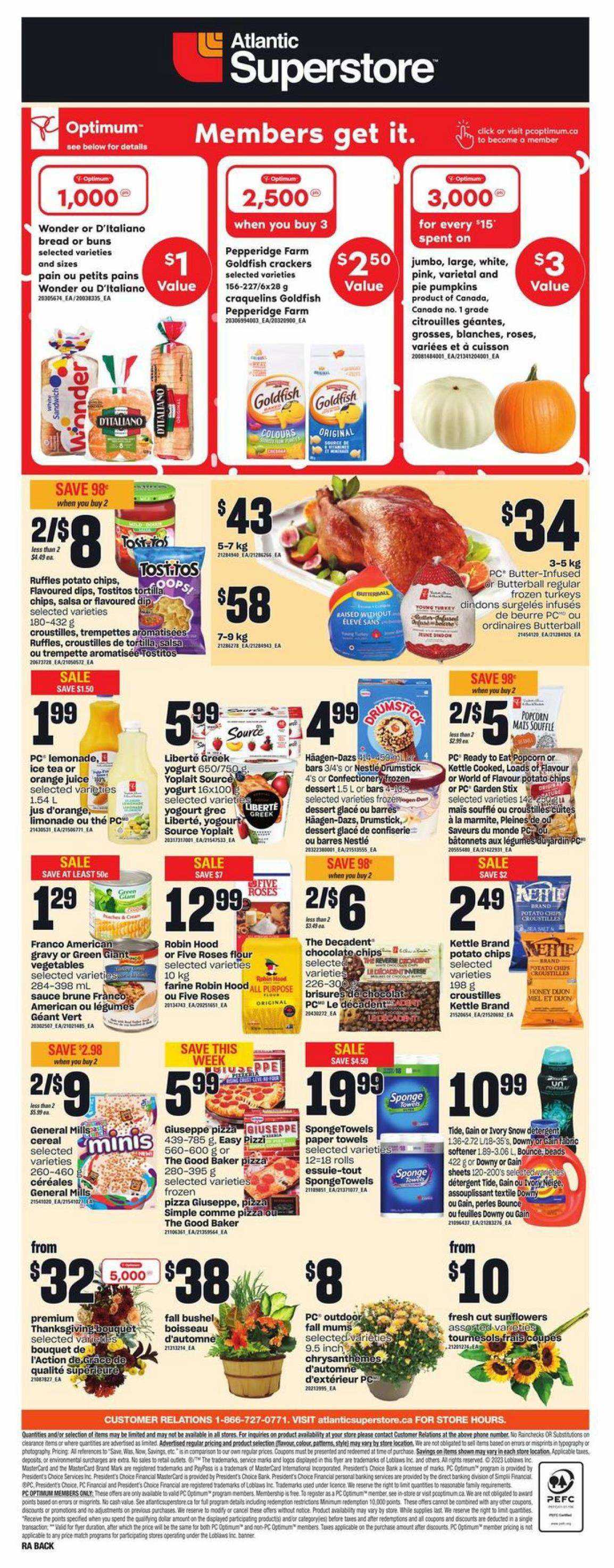 Atlantic Superstore Flyer September 28 to October 4