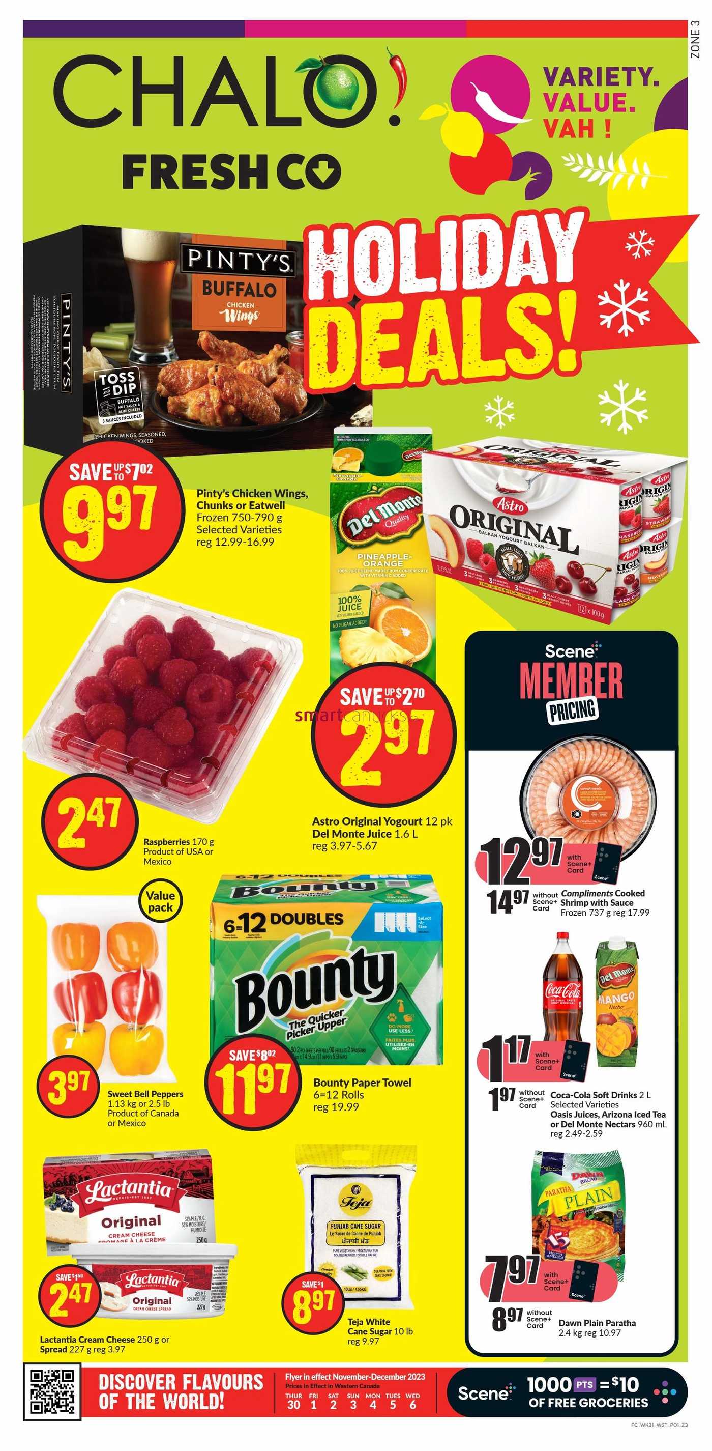 Chalo FreshCo West Flyer November 30 To December 6