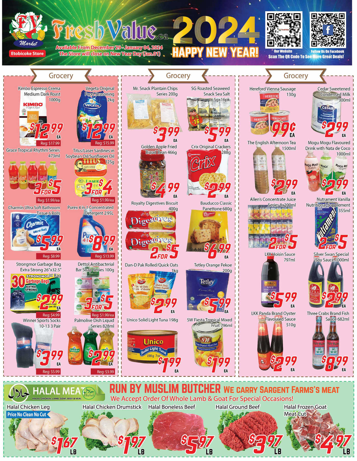 Fresh Value Etobicoke Flyer December 29 To January 4
