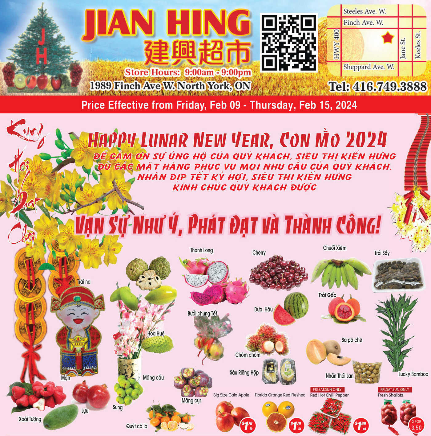 Jian Hing Supermarket North York Flyer February 9 To 15