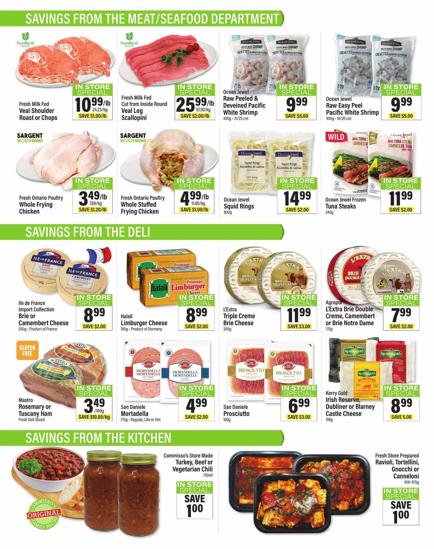 Commisso's Fresh Foods Price Freeze Flyer March 1 to 28