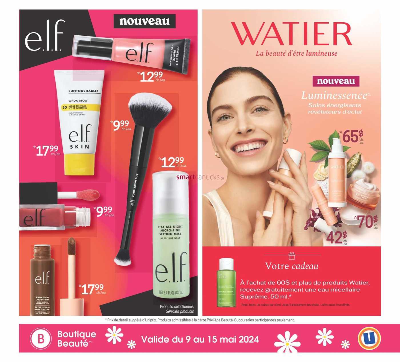 Uniprix Beauty Flyer May 9 To 15