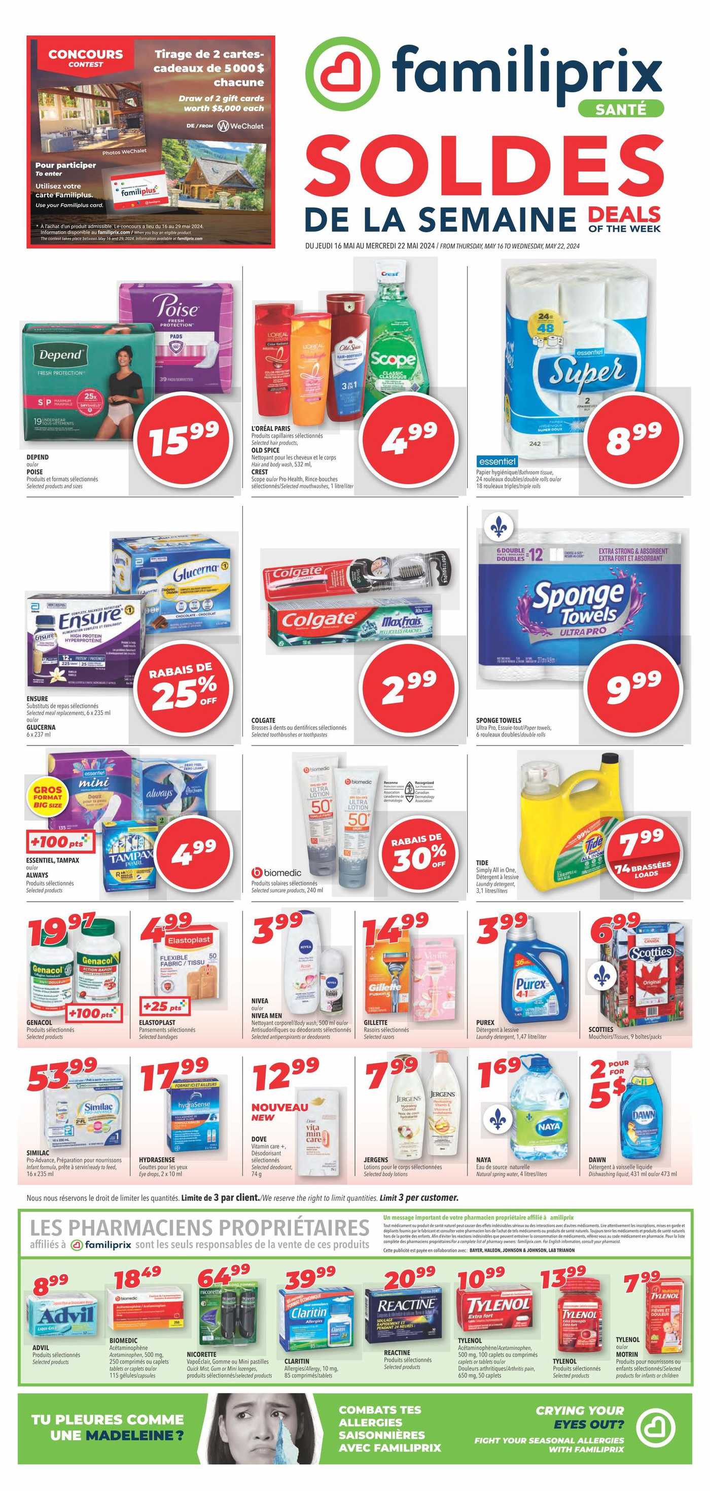 Familiprix Sante Flyer May 16 to 22