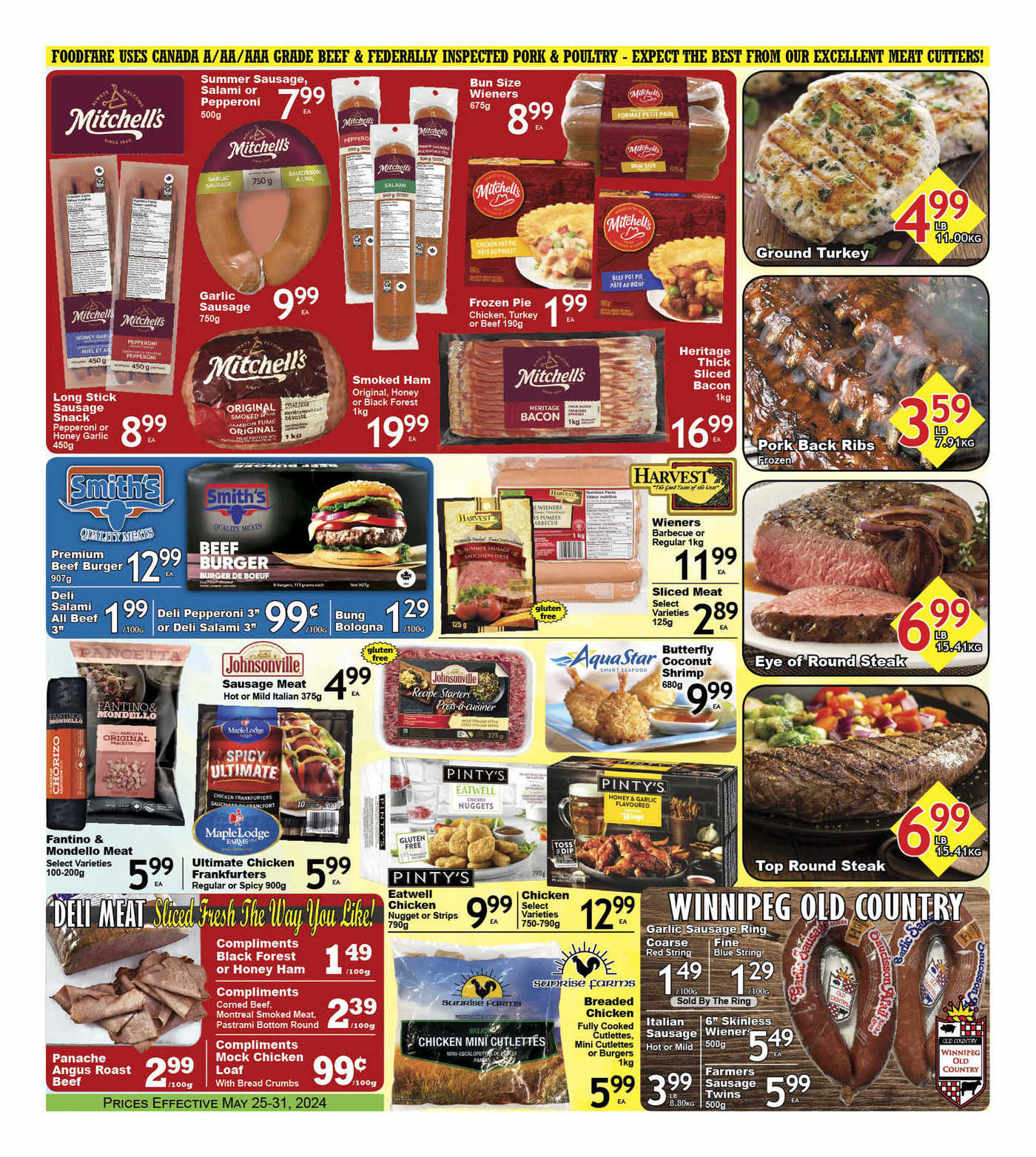 Food Fare Flyer May 25 to 31