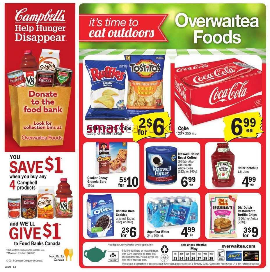 Overwaitea Foods flyer May 23 to 29