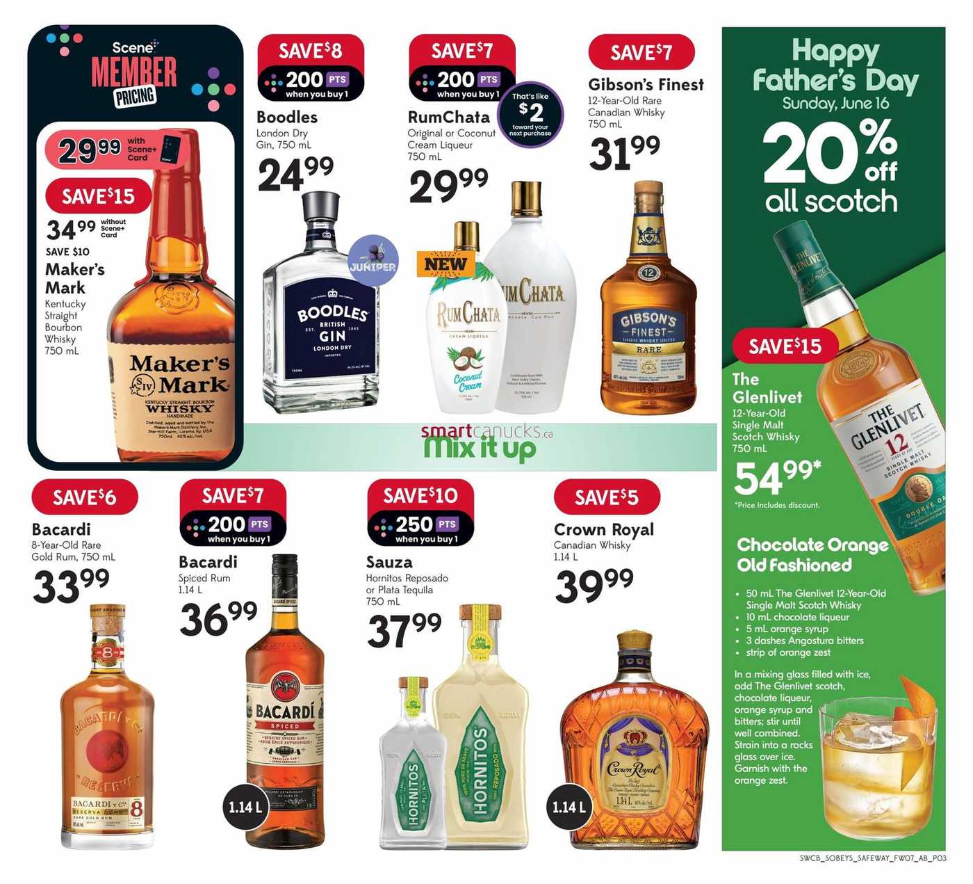 Sobeys/Safeway (AB) Liquor Flyer June 13 to 19