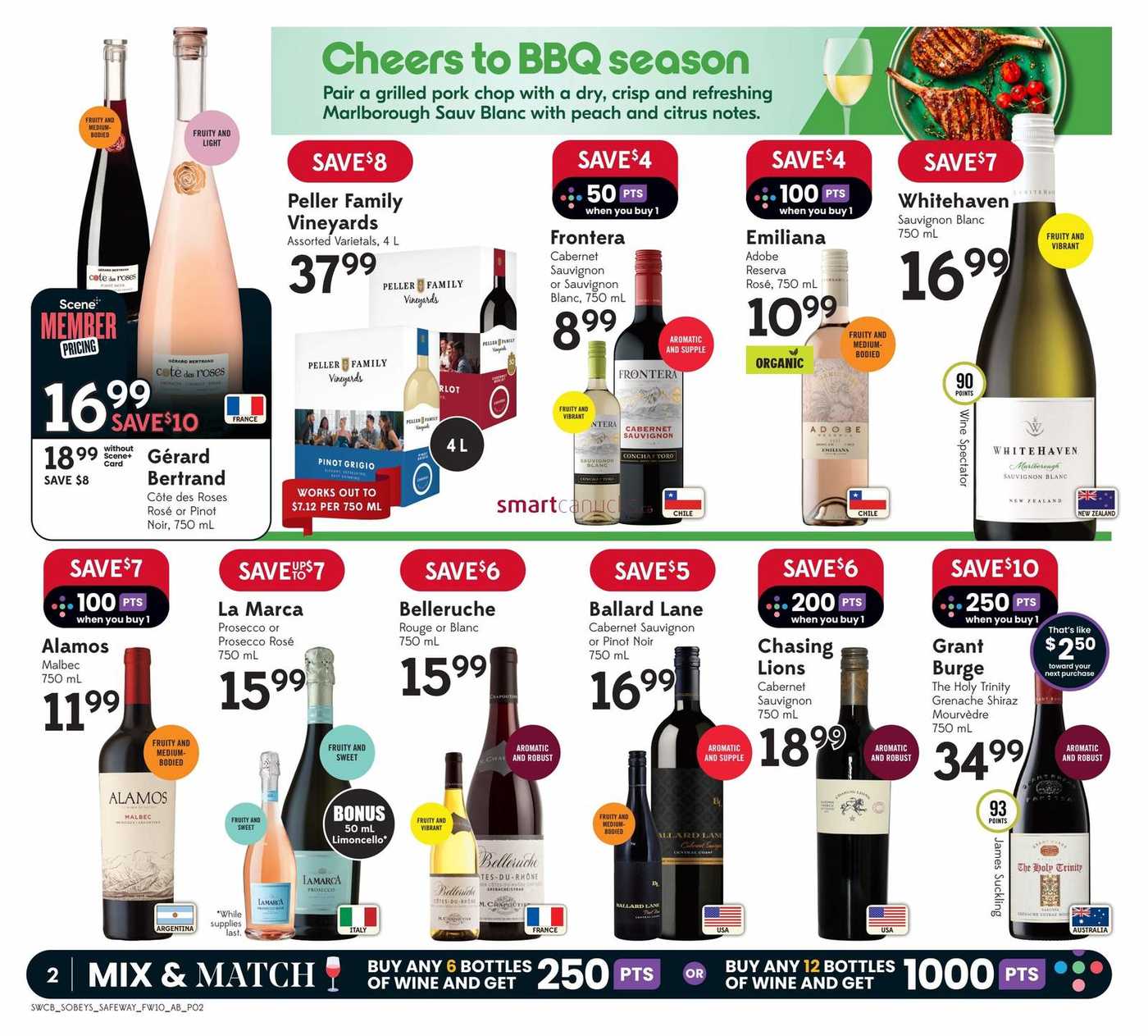 Sobeys/Safeway (AB) Liquor Flyer July 4 to 10