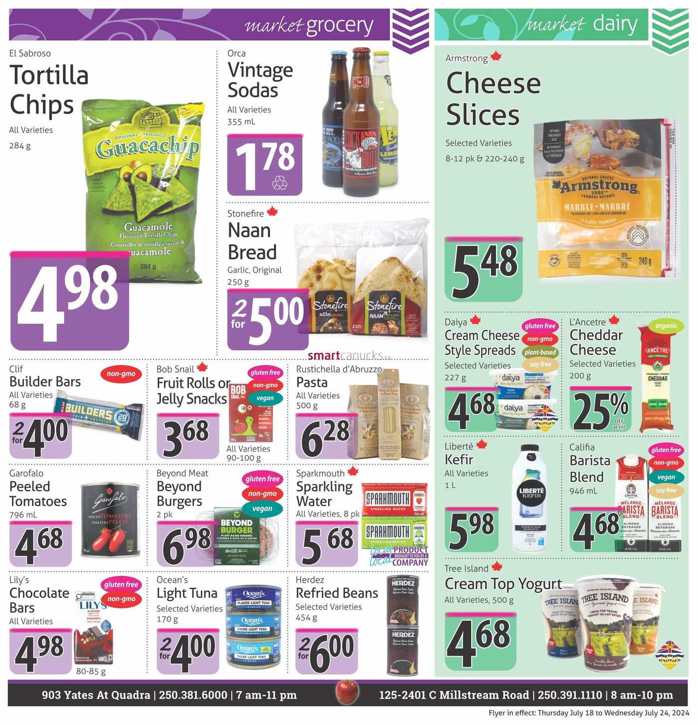 The Market Stores Flyer July 18 to 24