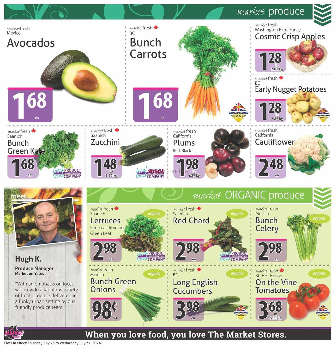 The Market Stores Flyer July 25 to 31