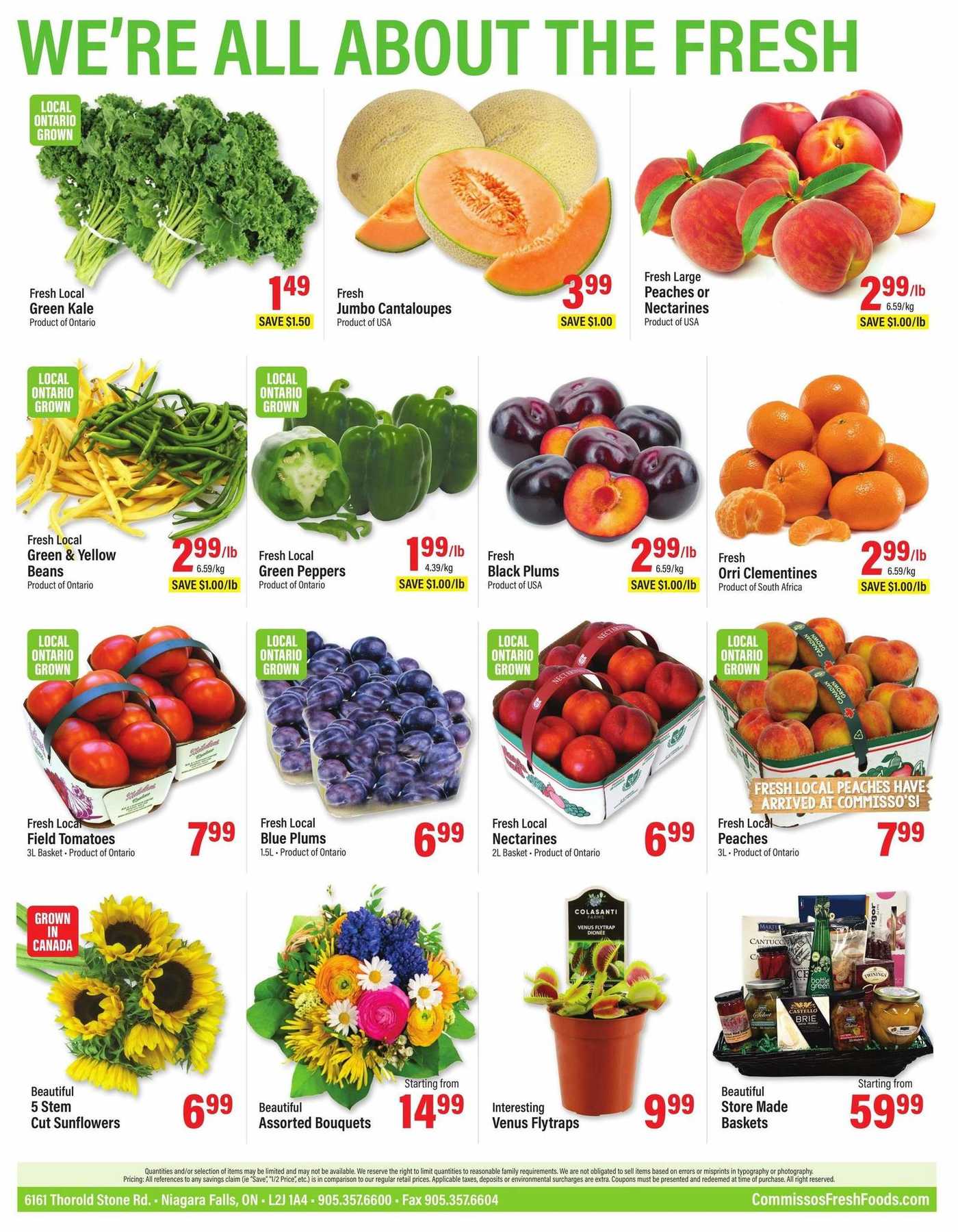Commisso's Fresh Foods Flyer August 2 to 8