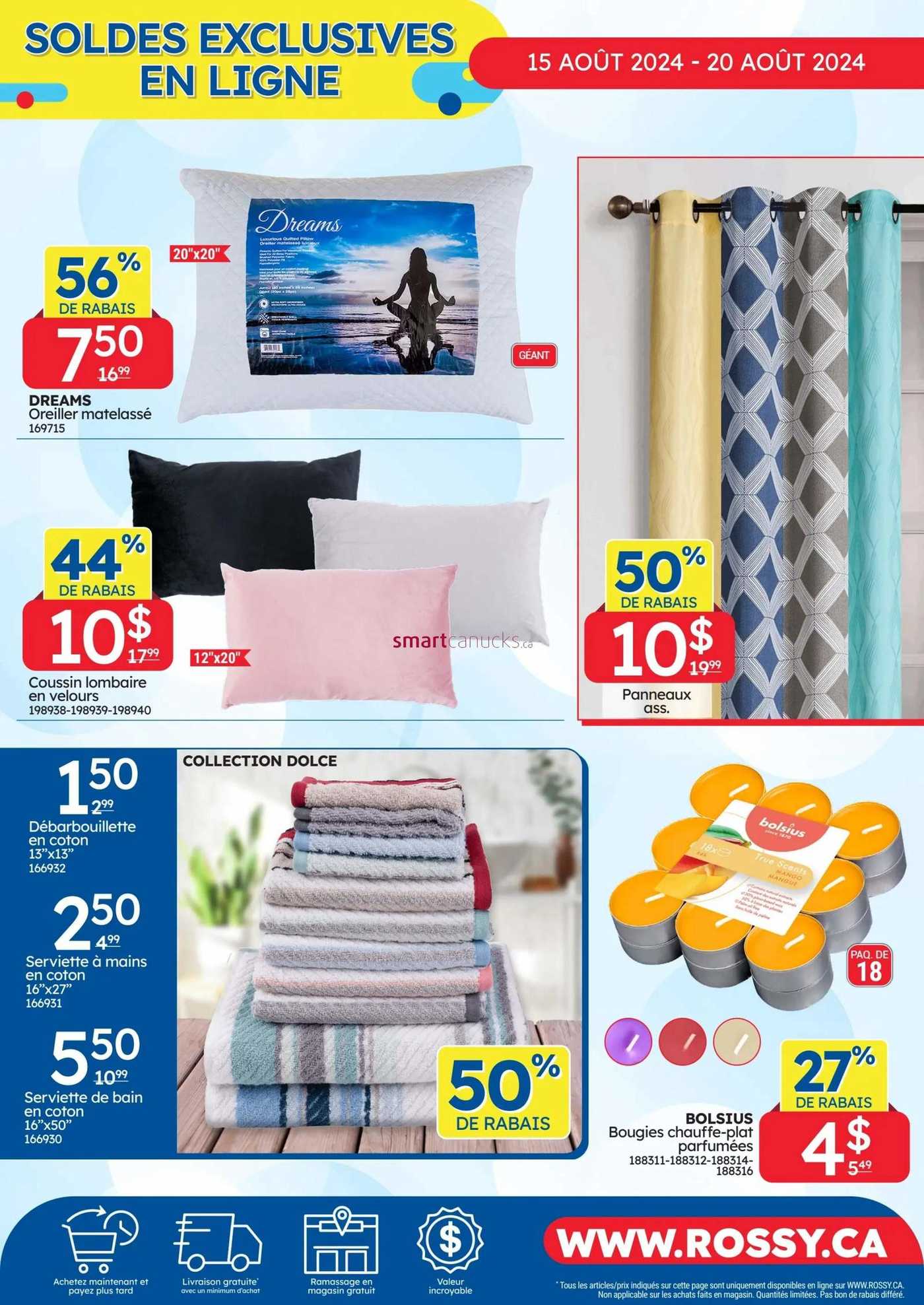 Rossy Flyer August 15 to 20