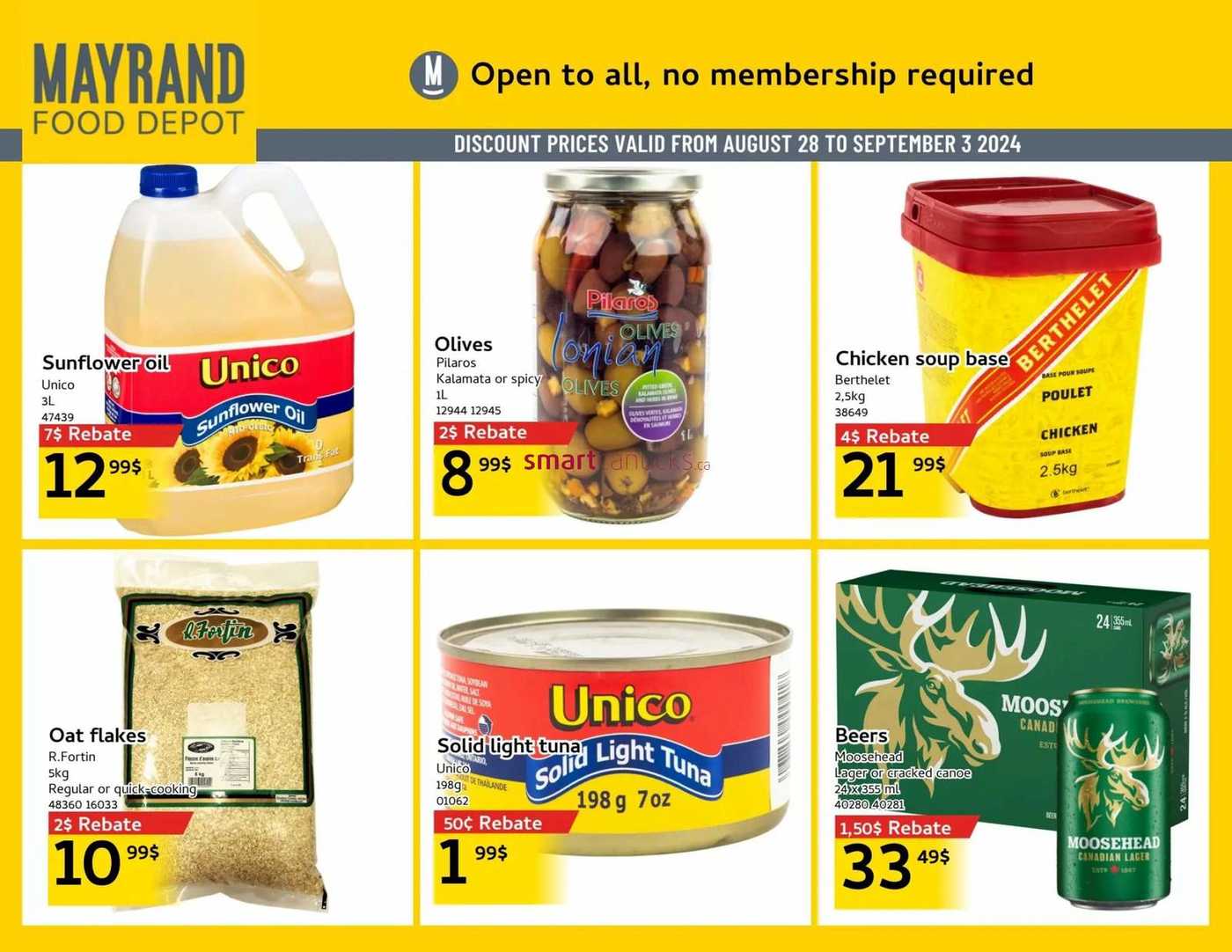 Mayrand Flyer August 28 to September 3