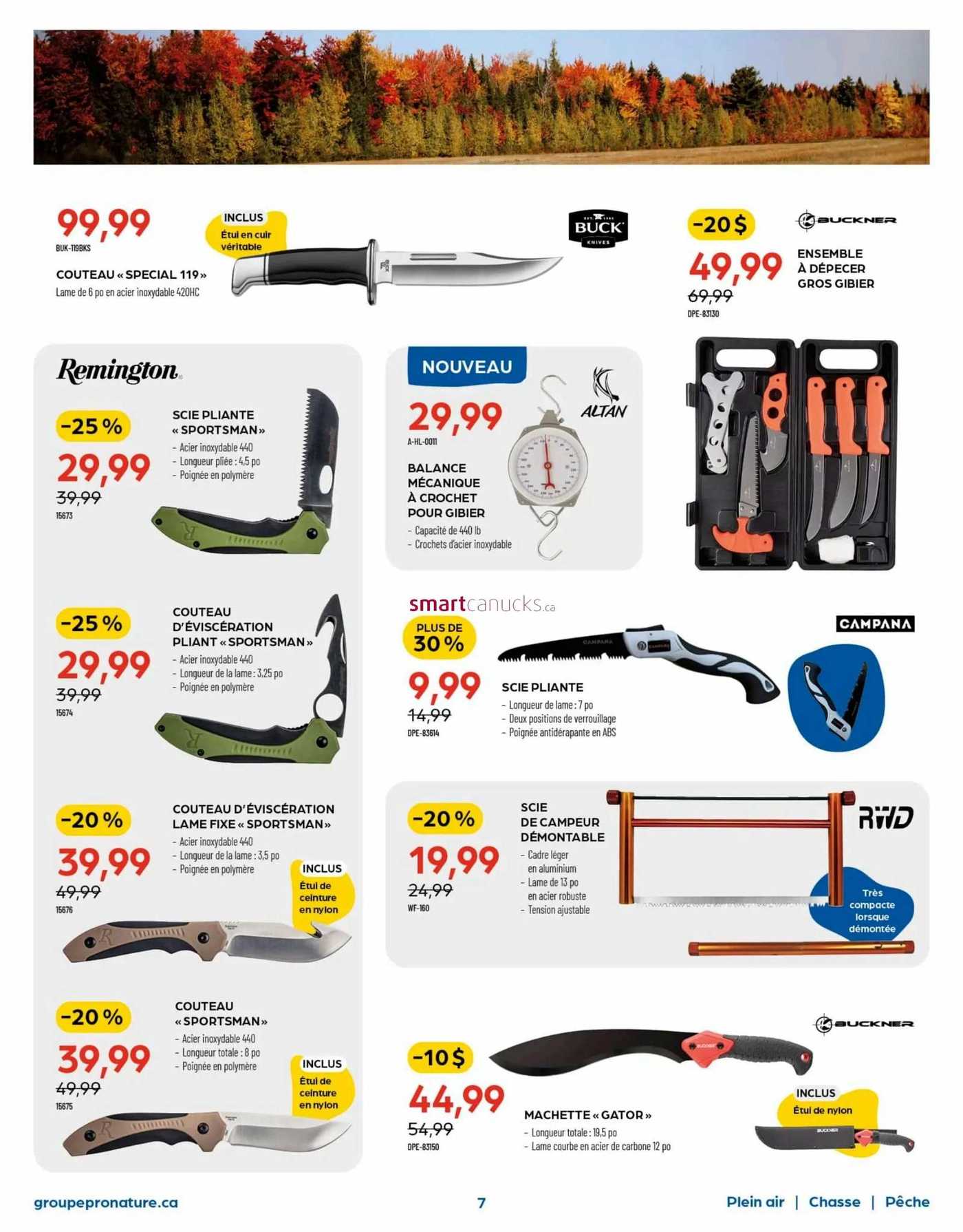 Pronature Flyer September 3 to 15