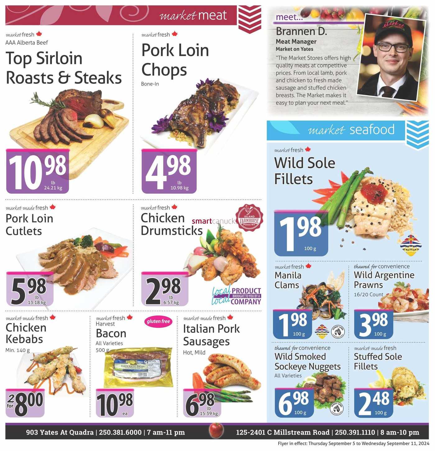 The Market Stores Flyer September 5 to 11