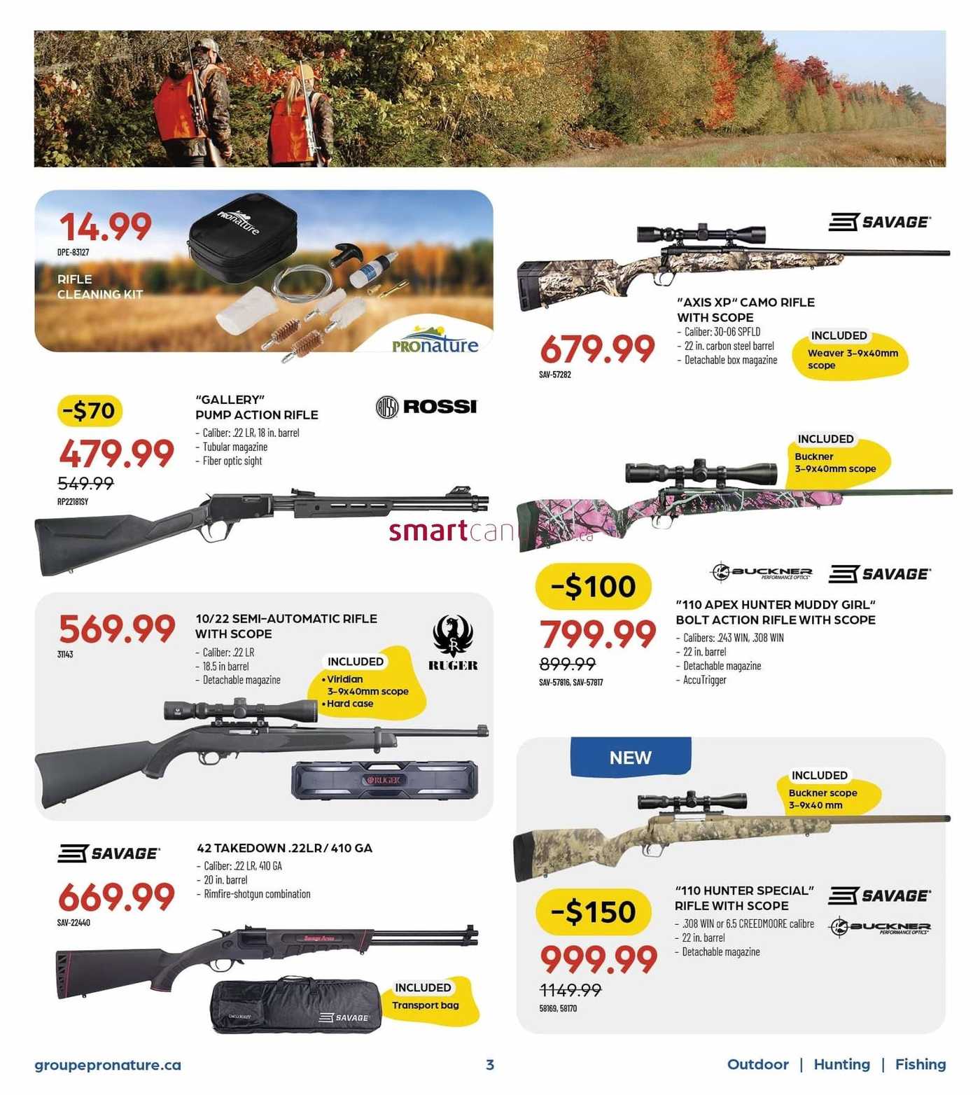 Pronature Flyer September 16 to 29
