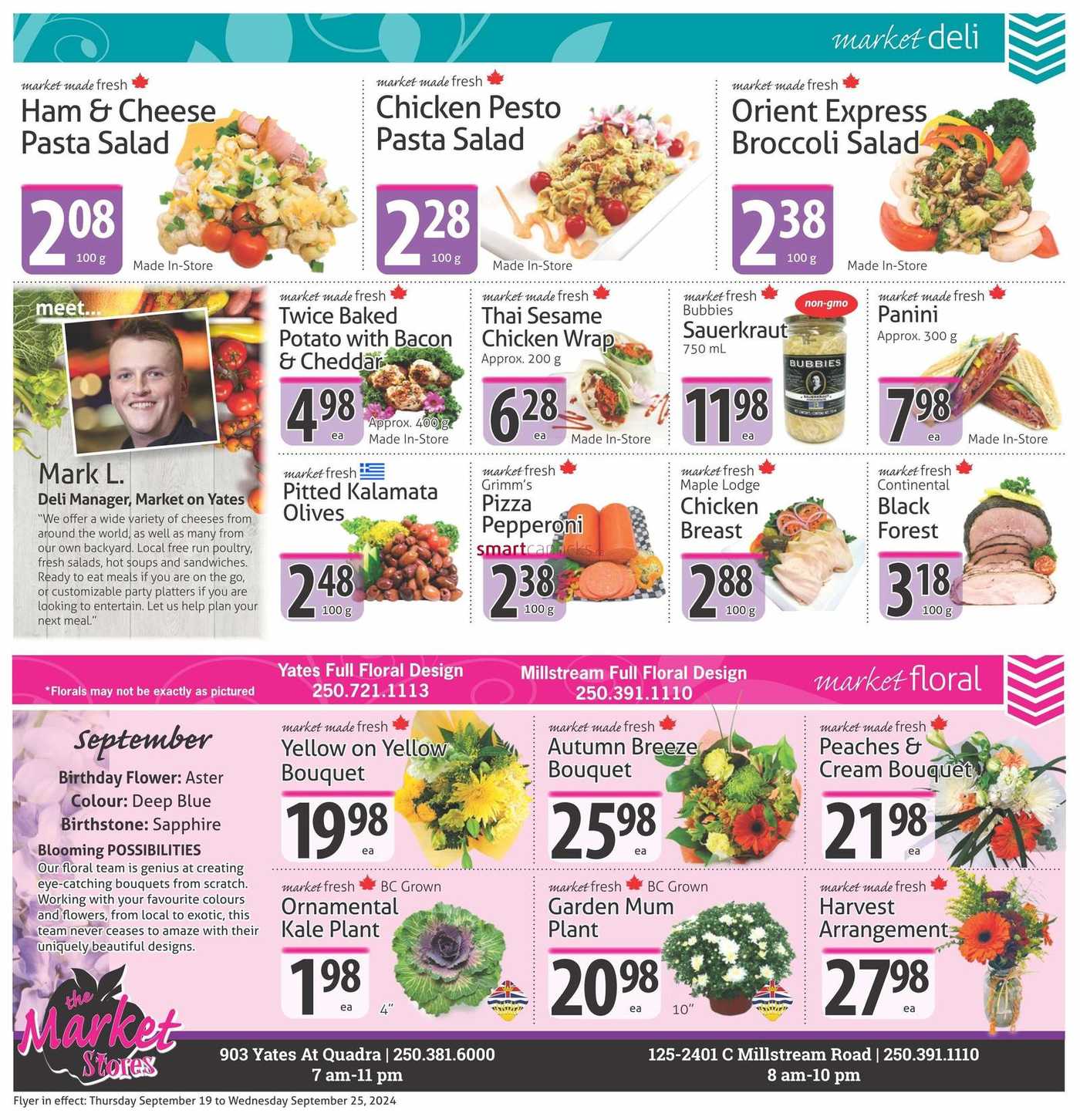 The Market Stores Flyer September 19 to 25