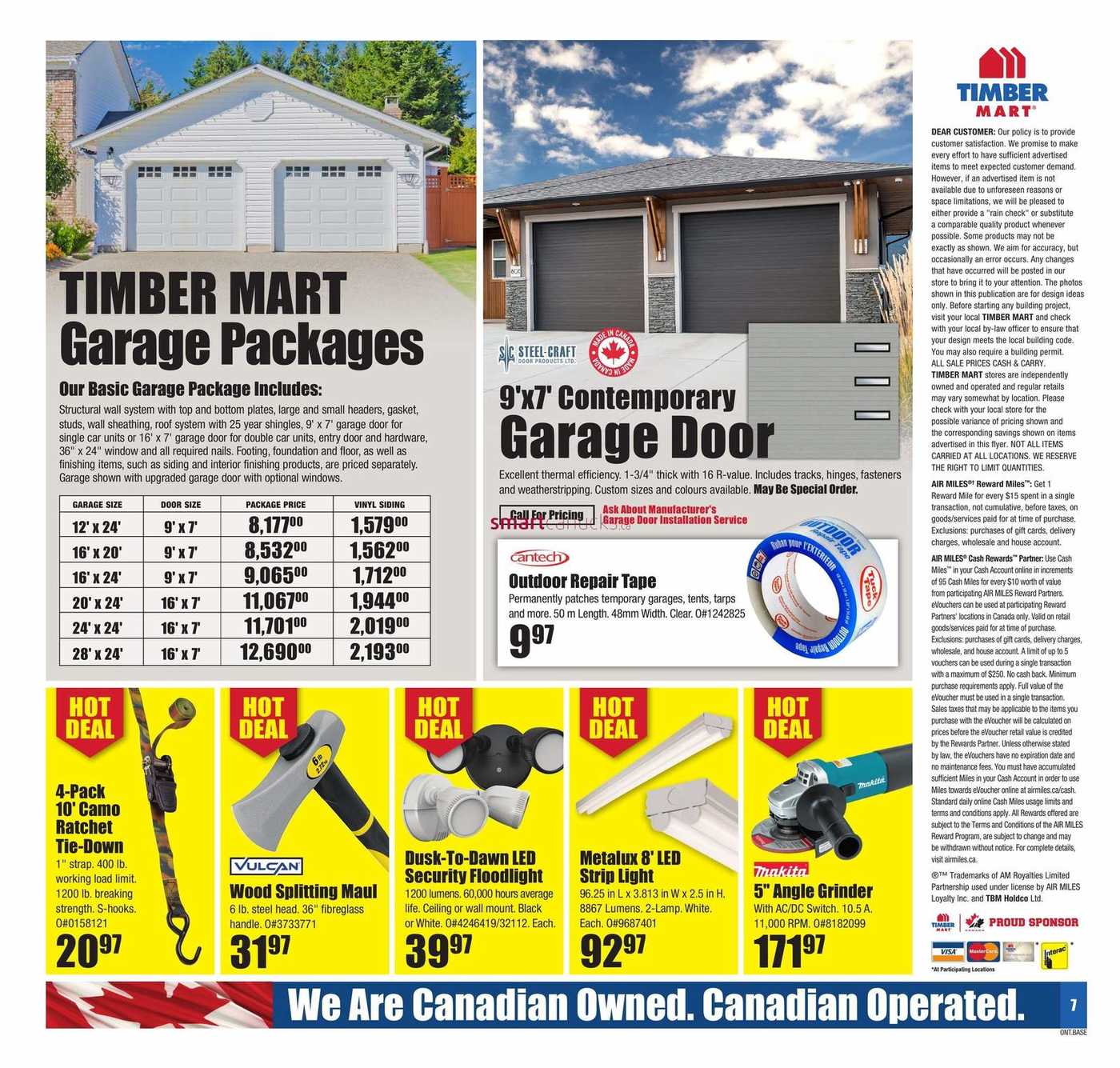 Timber Mart Flyer October 2 to 15