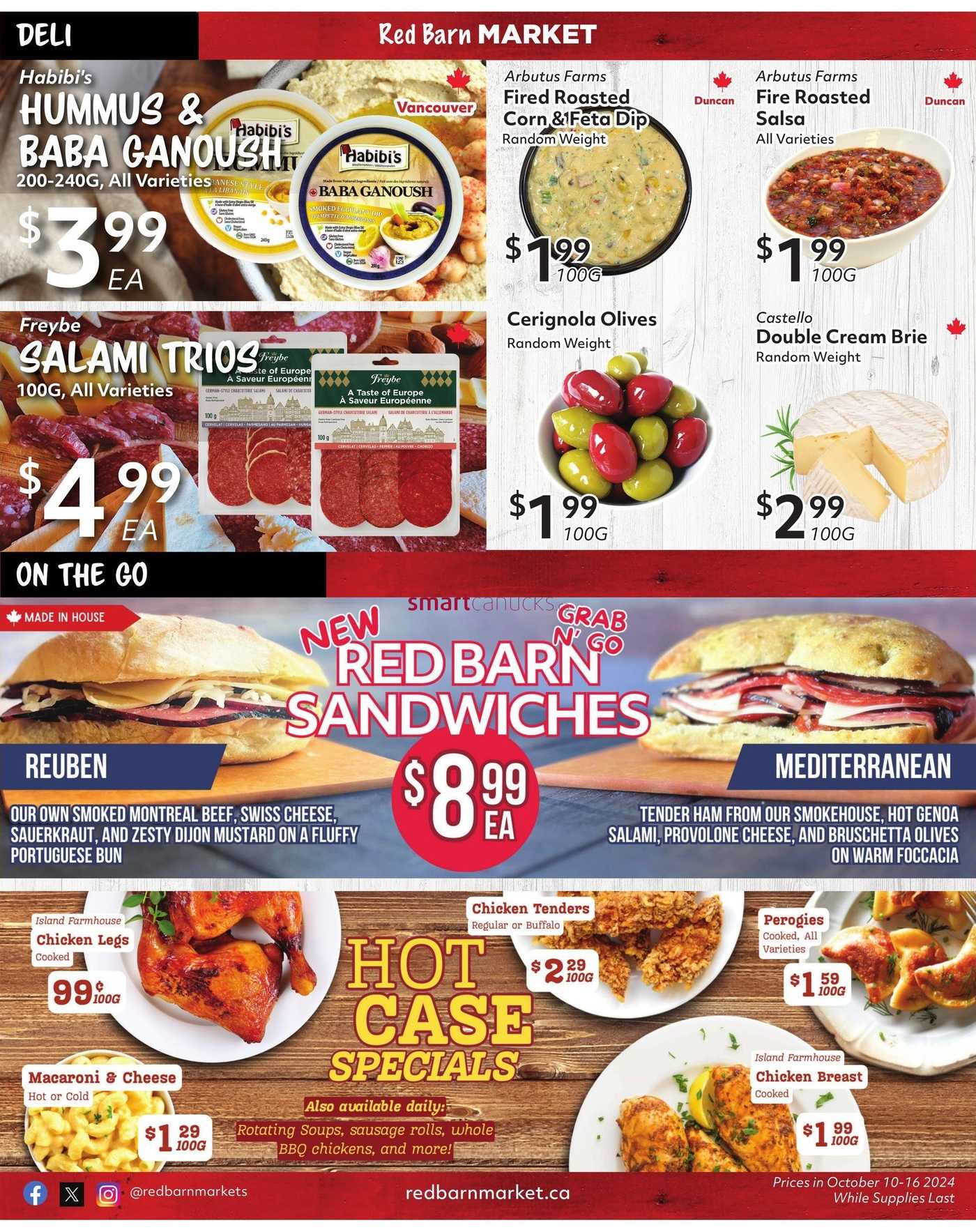 Red Barn Market Flyer October 10 to 16