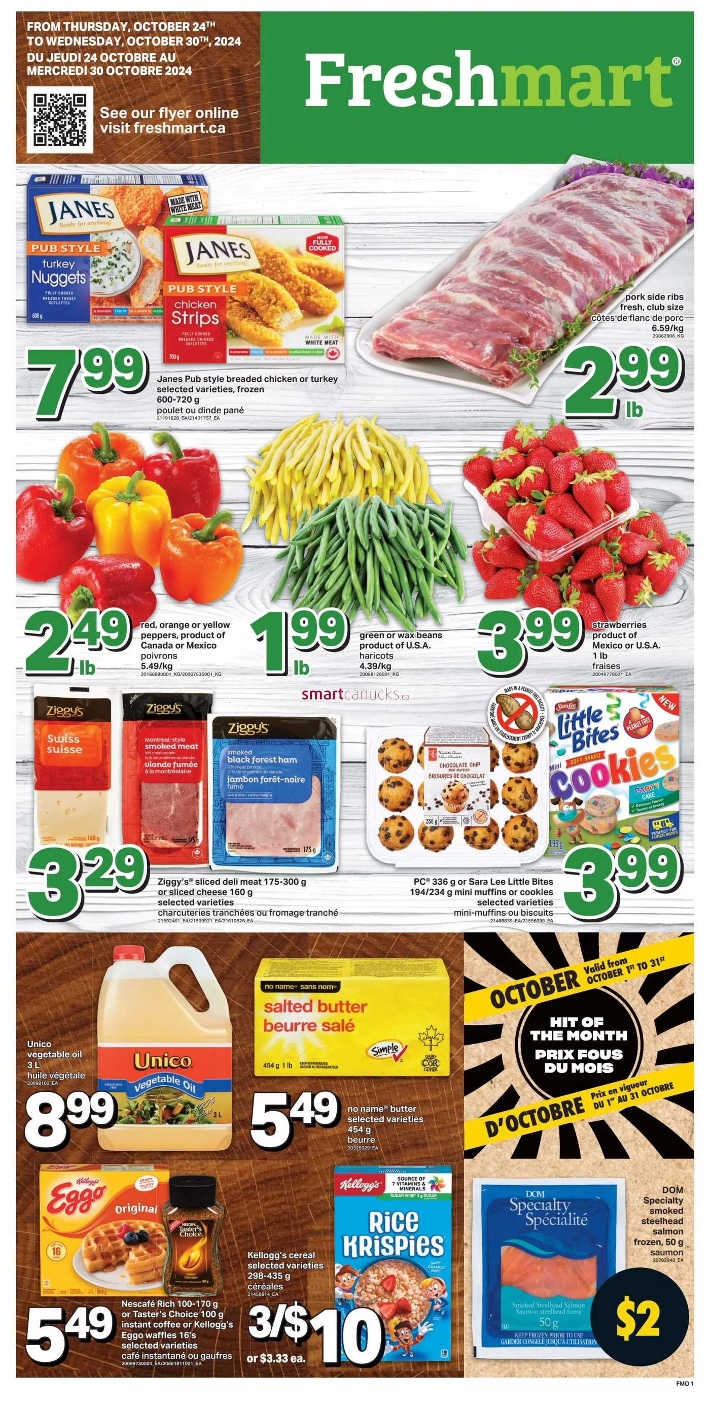 Freshmart (ON) Flyer October 24 to 30