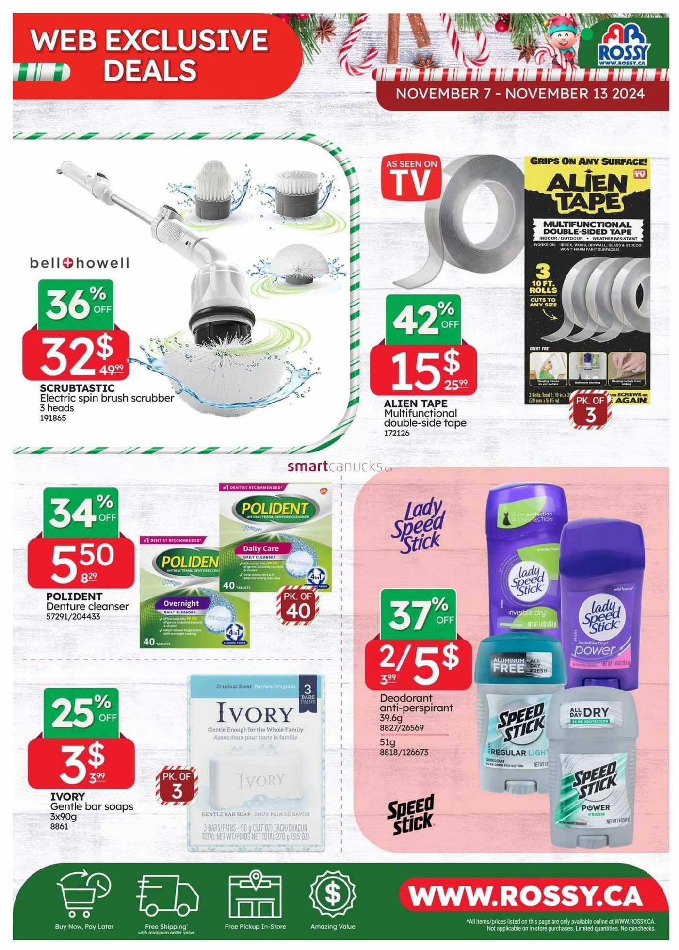 Rossy Flyer November 7 to 13