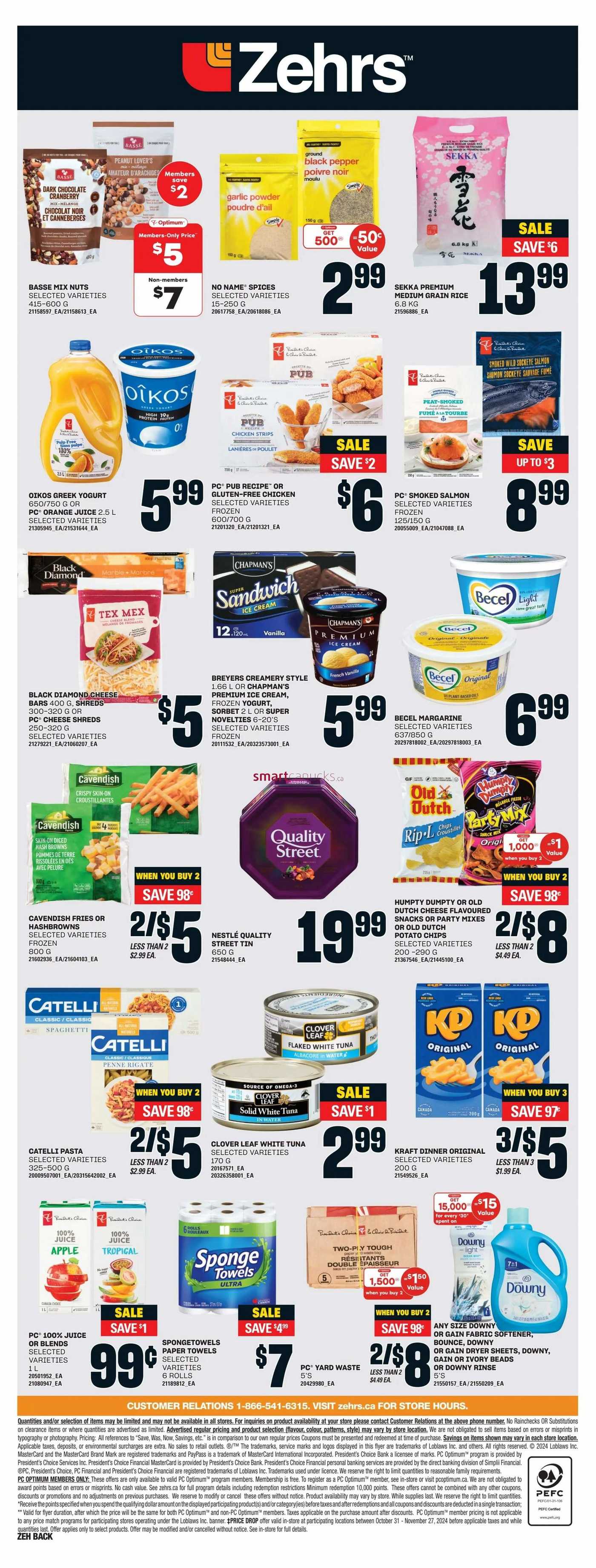 Zehrs Flyer November 14 to 20