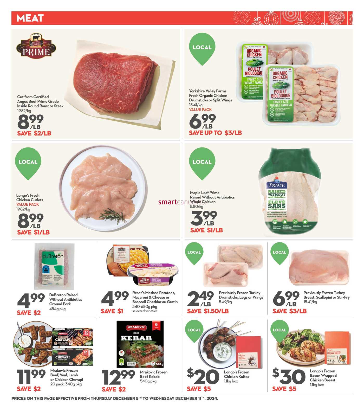 Longo's (Kitchener) Flyer December 5 to 11