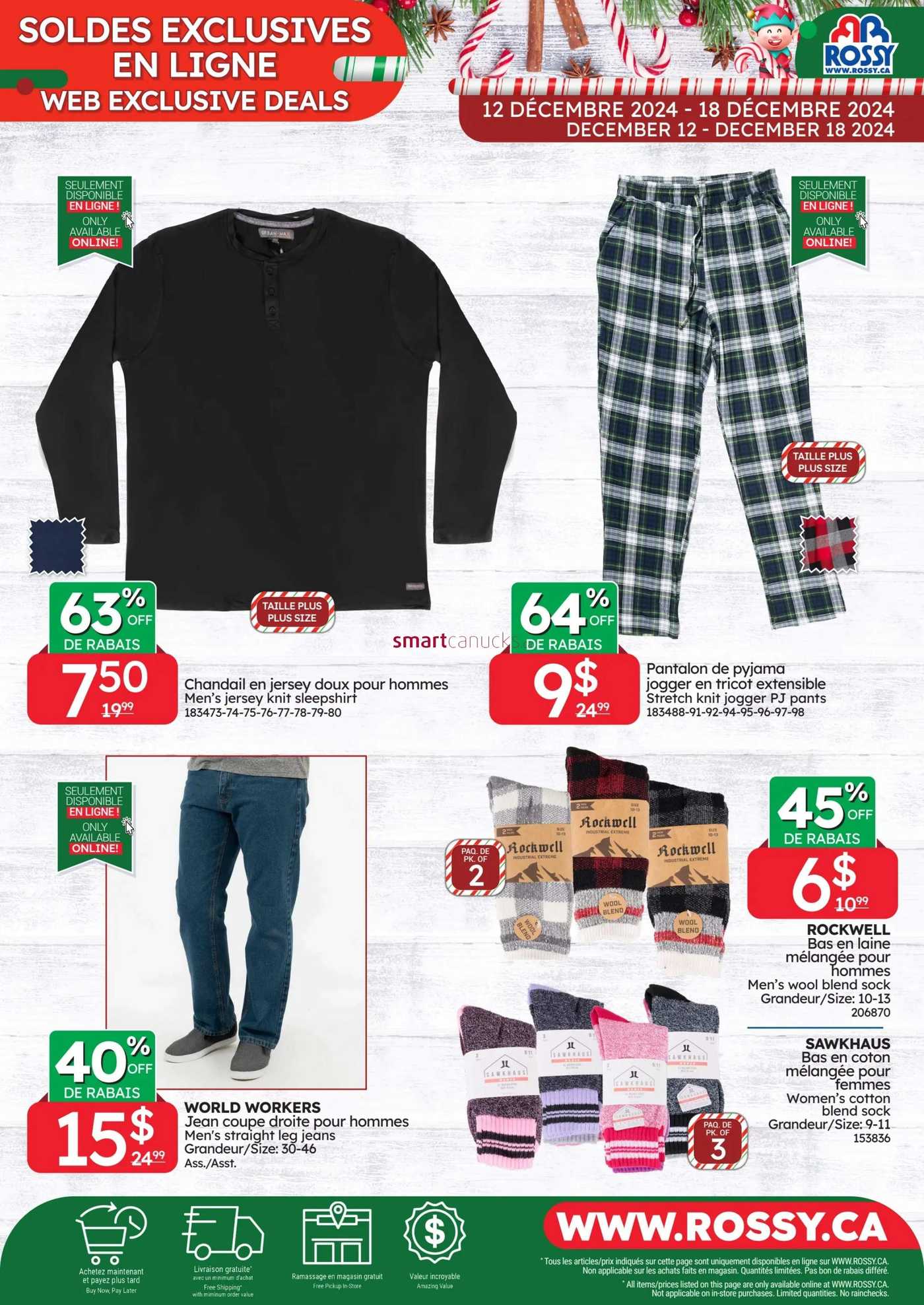 Rossy Flyer December 12 to 18