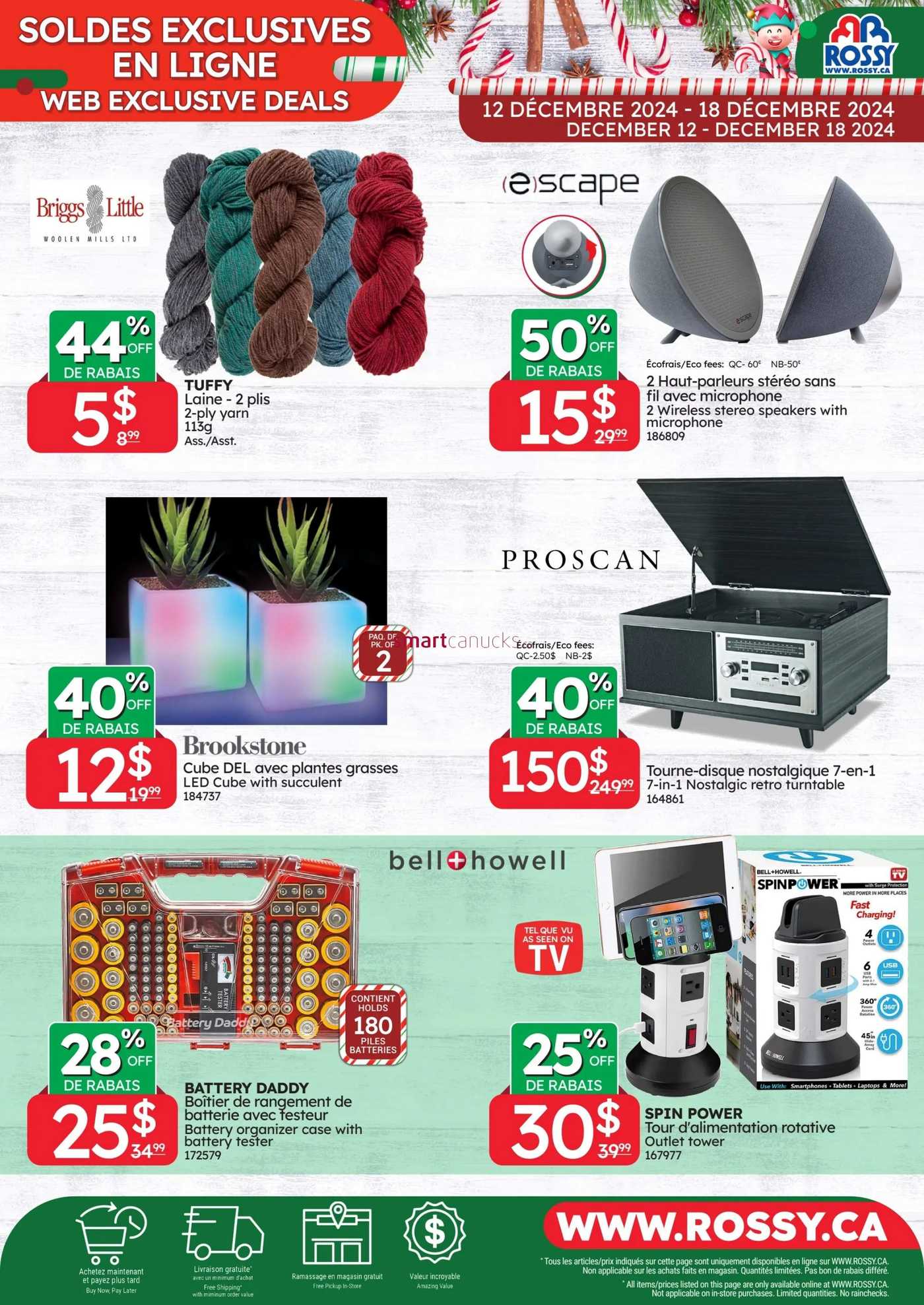 Rossy Flyer December 12 to 18