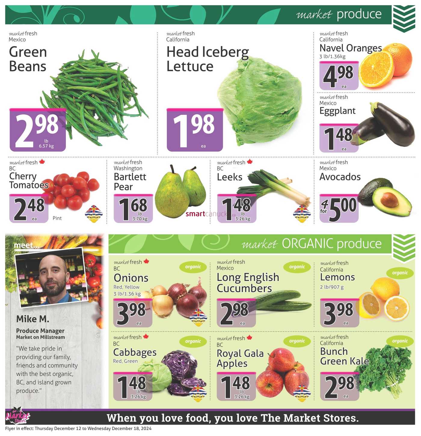 The Market Stores Flyer December 12 to 18