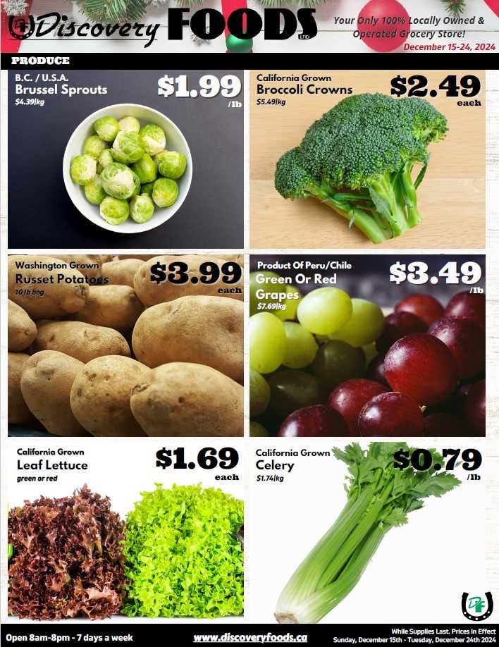 Discovery Foods Flyer December 15 to 24