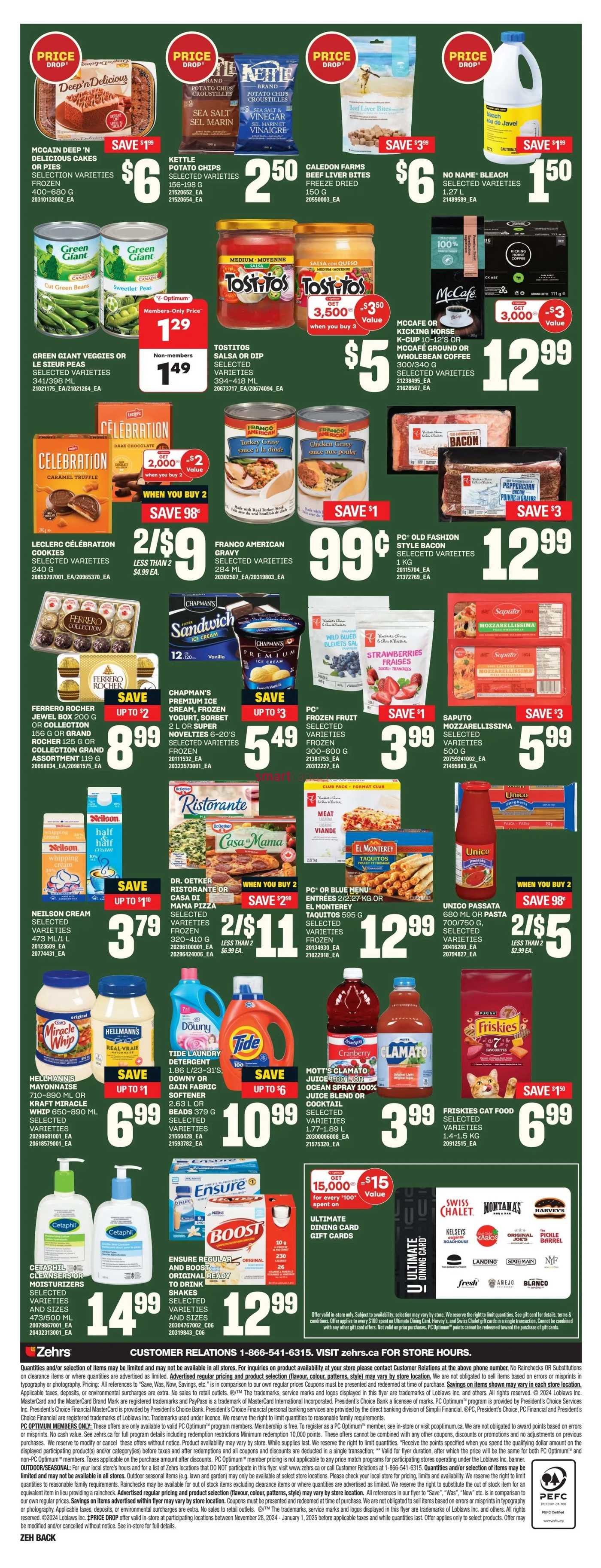 Zehrs Flyer December 19 to 25
