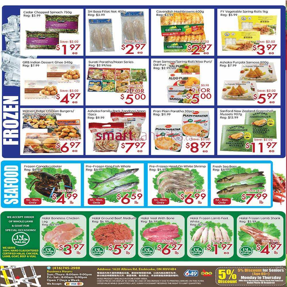 Sunny Foodmart Etobicoke Flyer December 20 To 26 Sunny Foodmart Etobicoke Flyer December 20 To 26