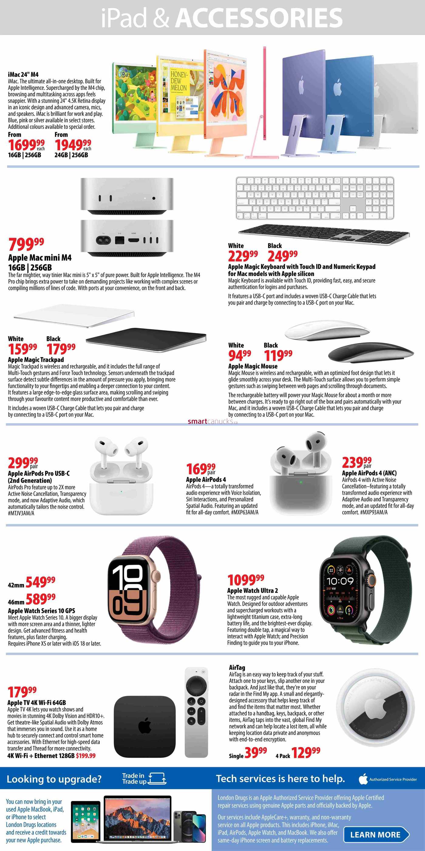 London Drugs Apple Showcase Flyer January 3 to 8