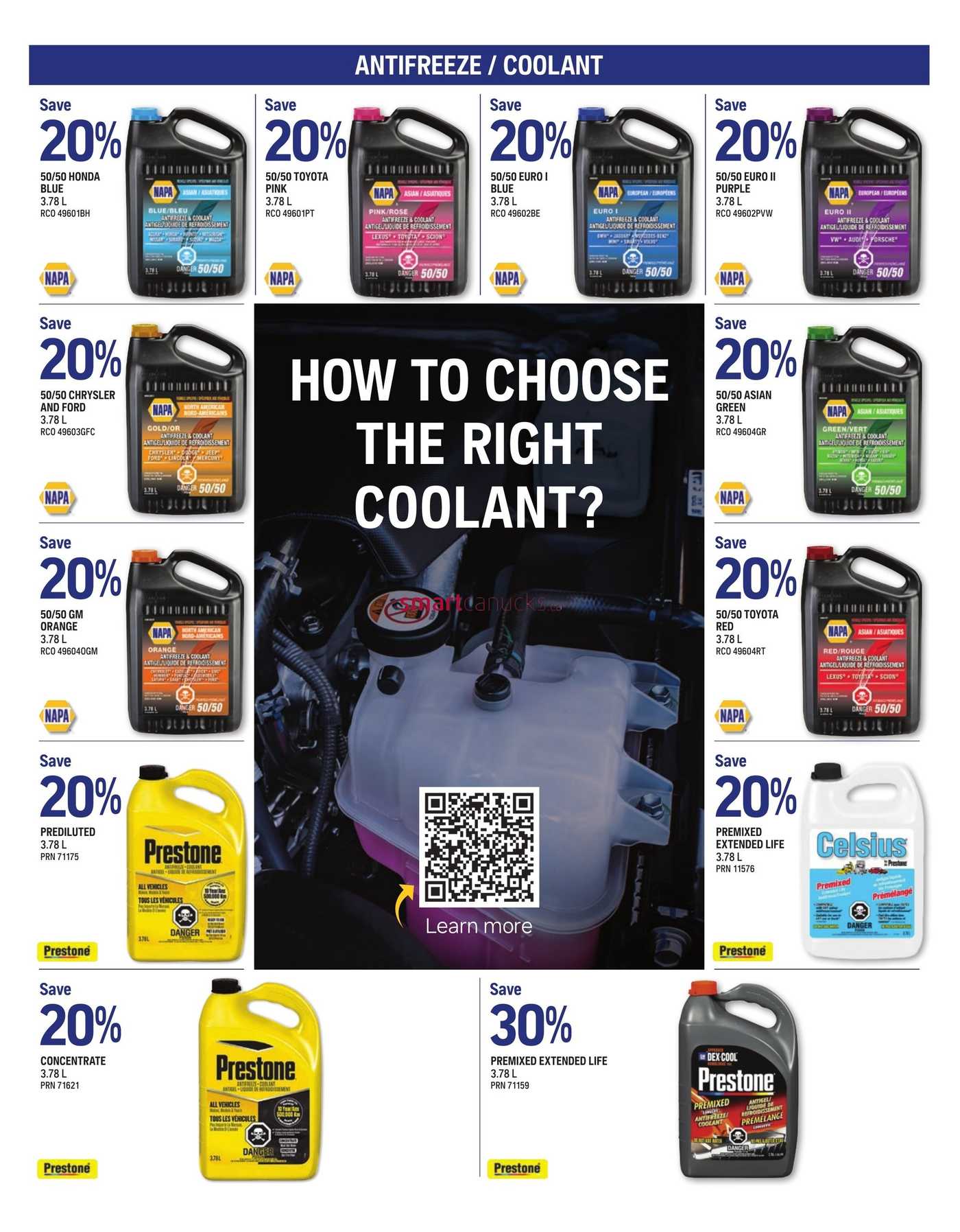 NAPA Auto Parts Flyer January 1 to February 28