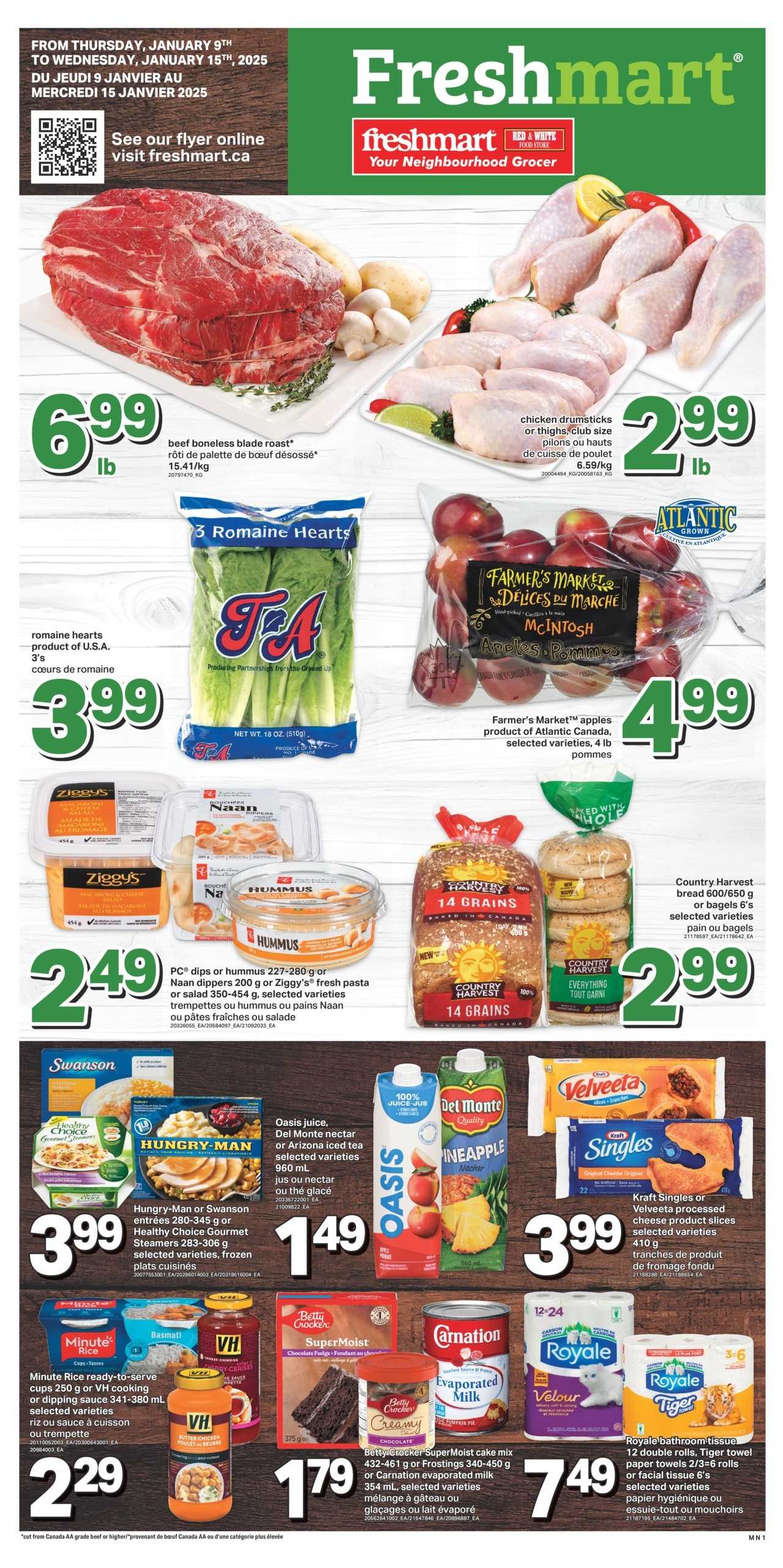 Freshmart (Atlantic) Flyer January 9 to 15