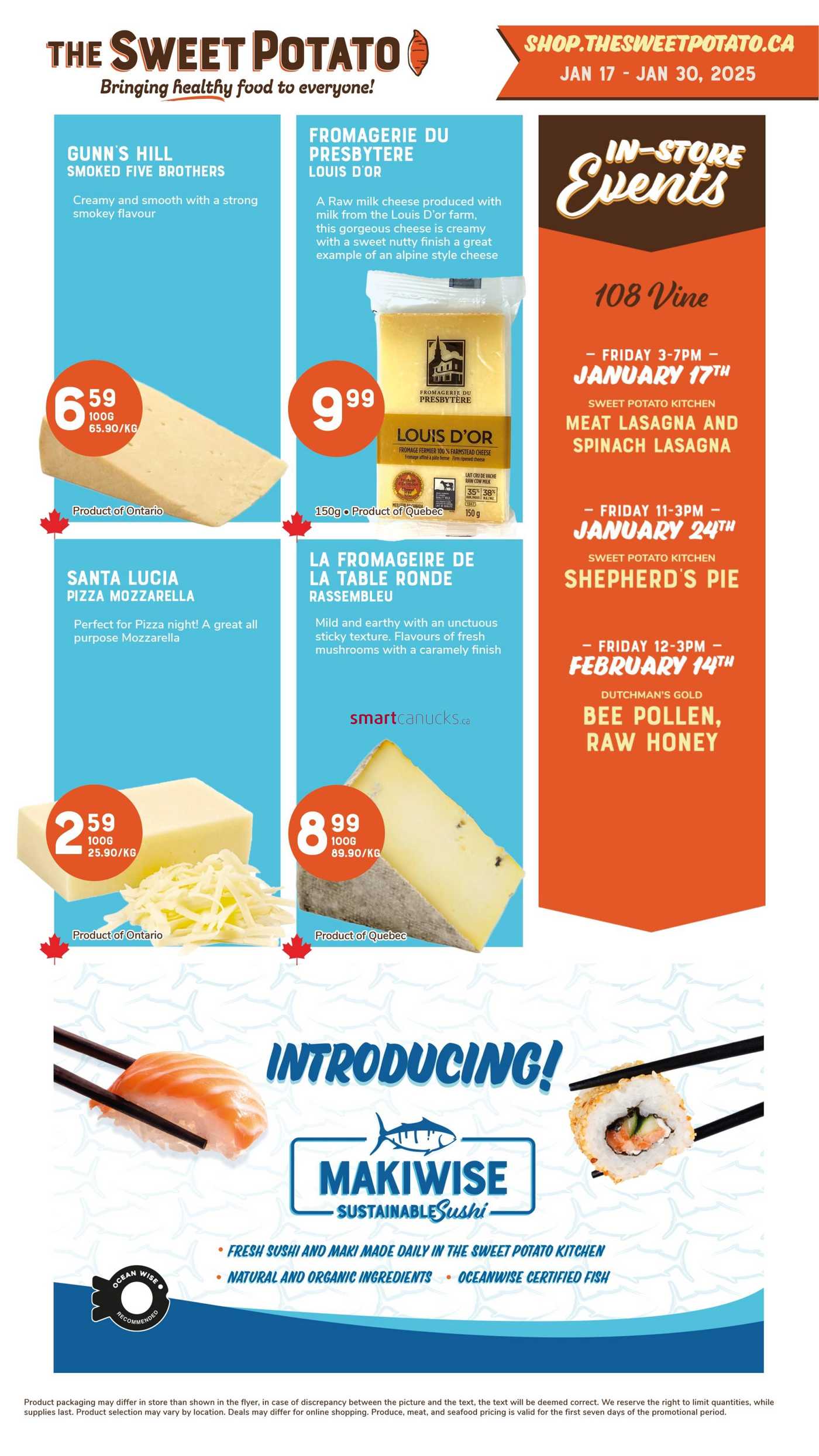 The Sweet Potato Flyer January 17 to 30