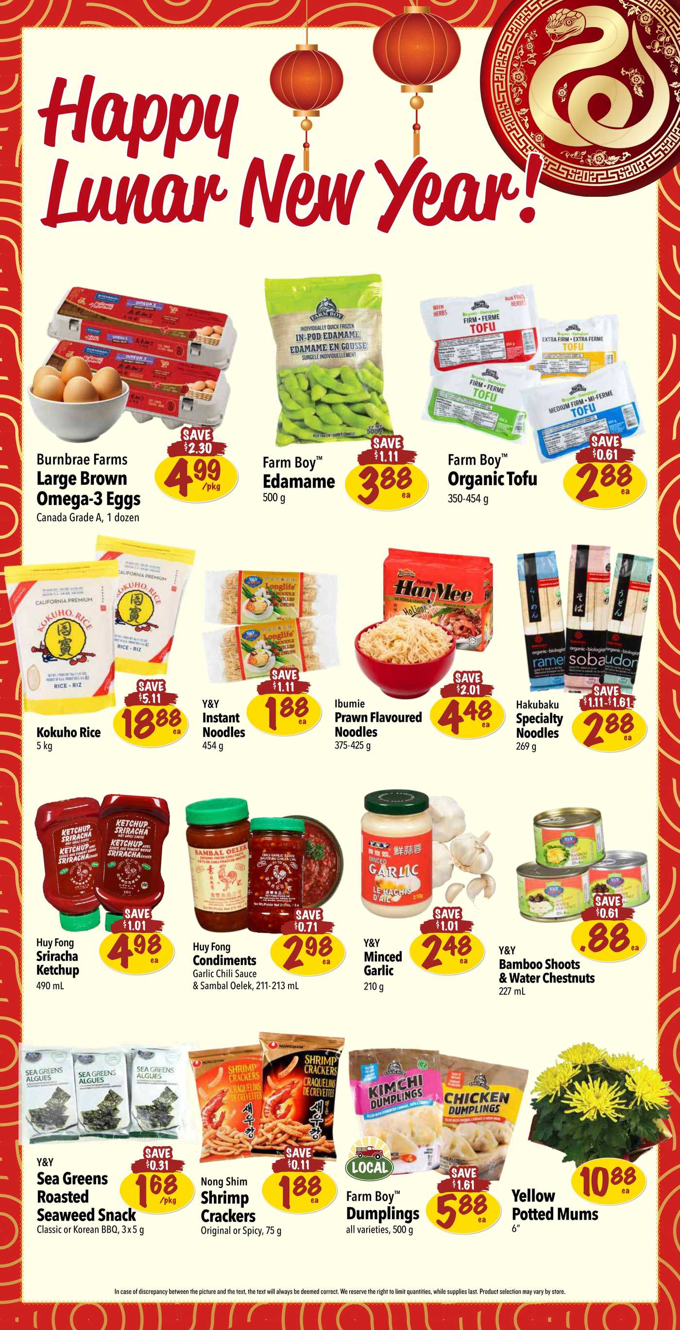 Farm Boy Flyer January 23 to 29