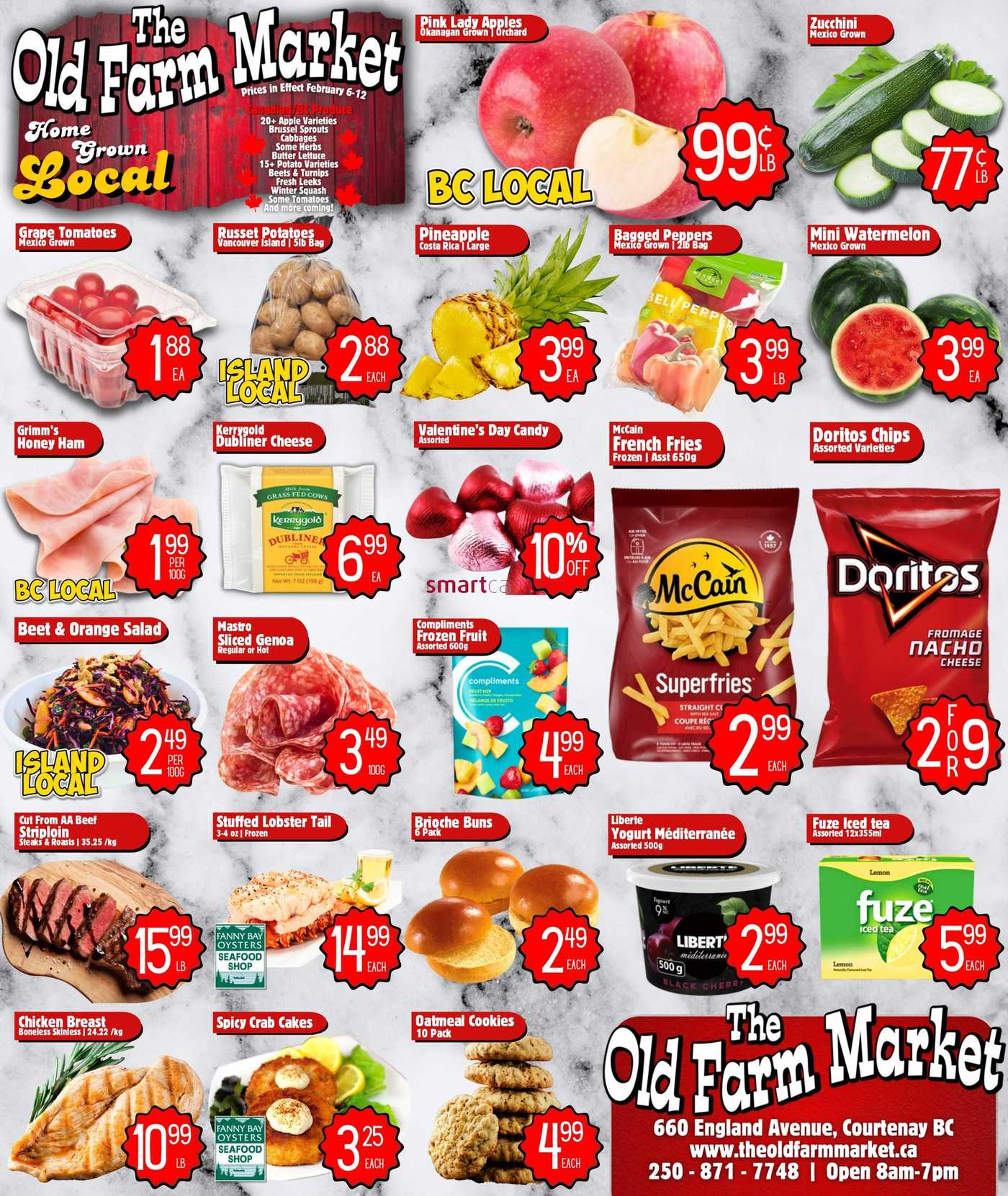 The Old Farm Market Canada Flyers