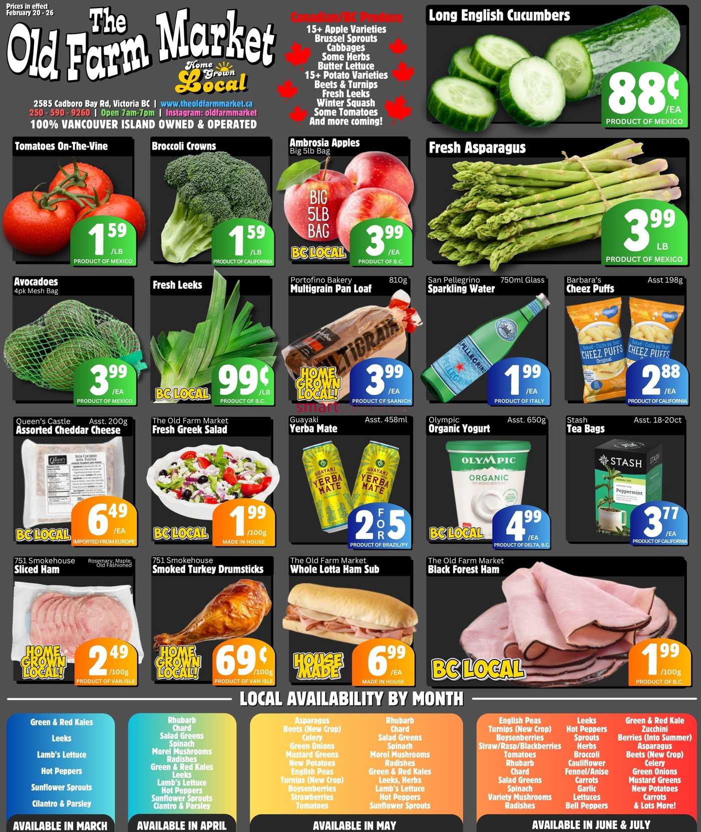 The Old Farm Market Canada Flyers