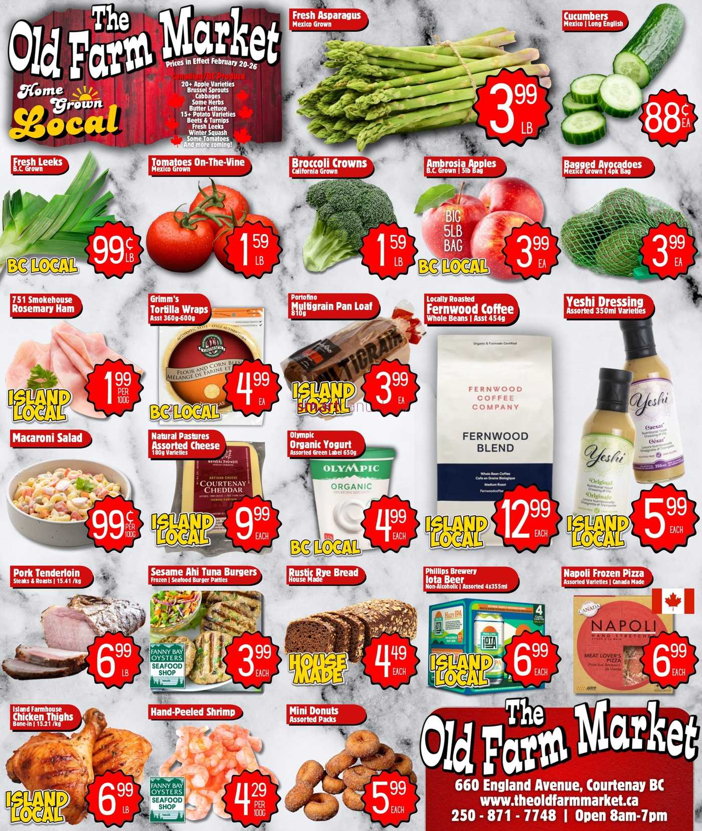 The Old Farm Market Canada Flyers