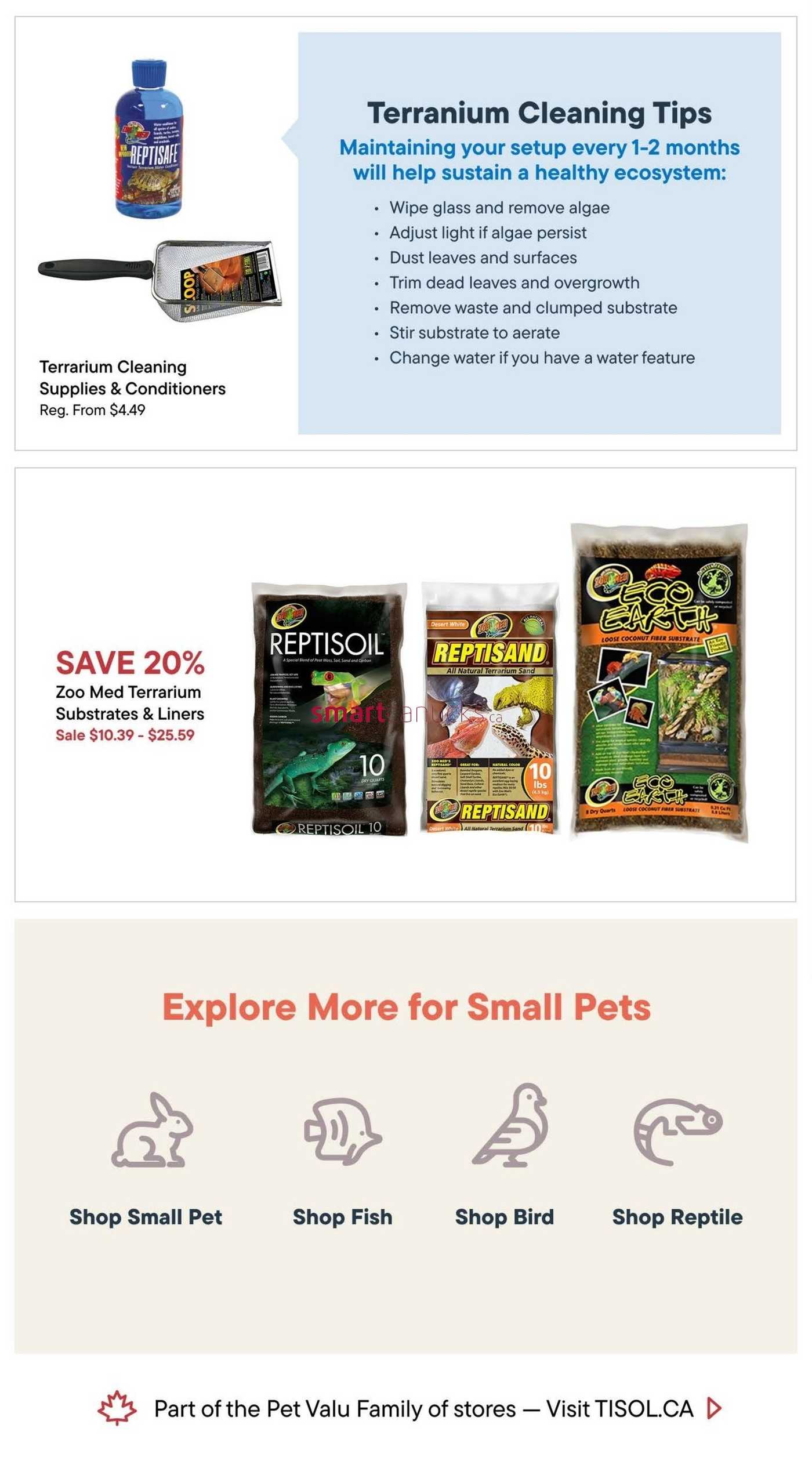 Tisol Pet Nutrition & Supply Stores Flyer February 27 to March 12